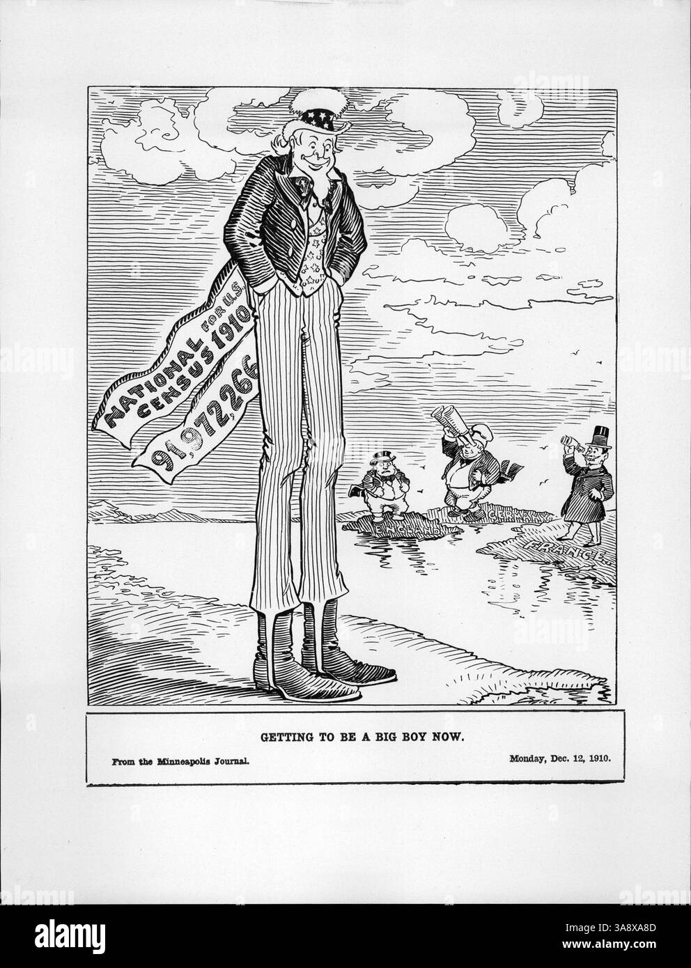 This political cartoon, published in the Minneapolis Morning Tribune on ...