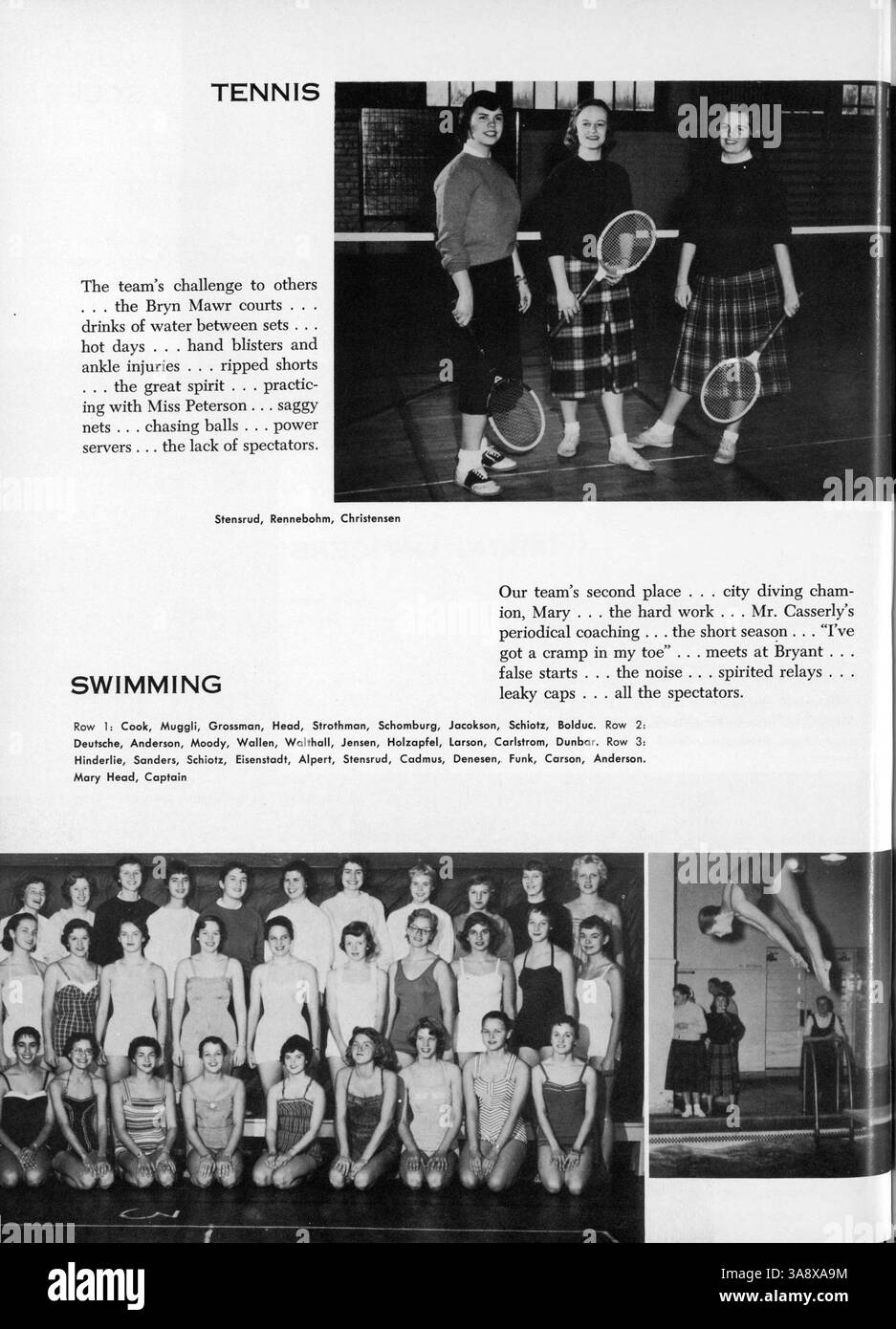 This 1958 West High yearbook, 'Hesperian', captures the students ...