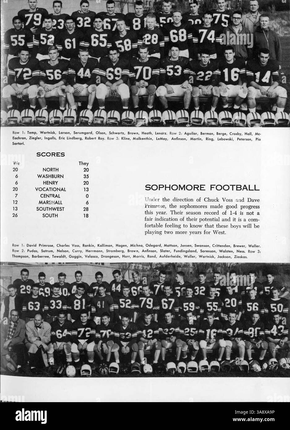 The 1958 Hesperian yearbook from West High School documents the ...