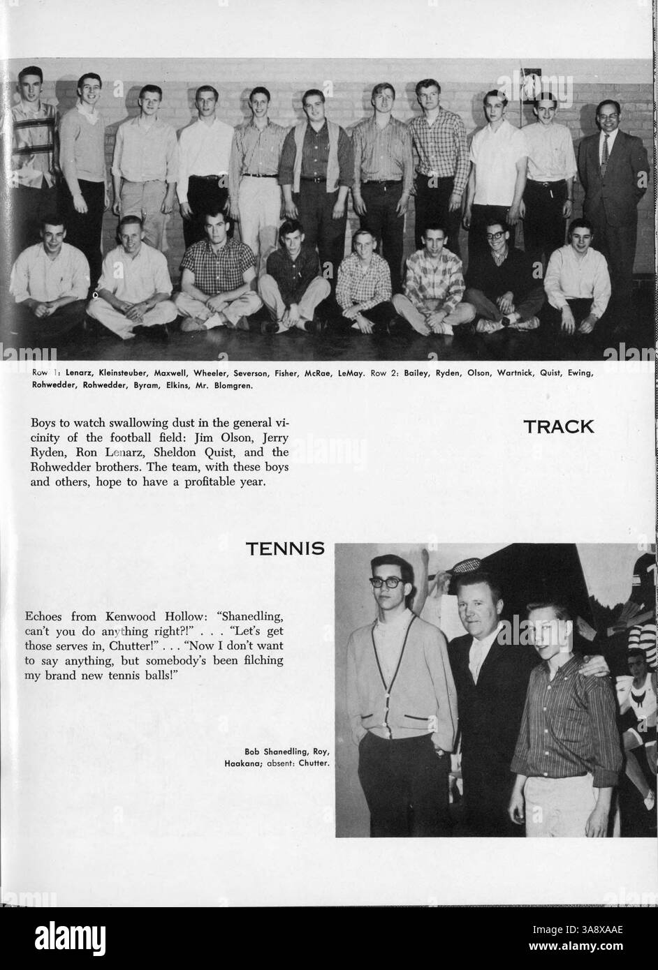 The 'Hesperian' yearbook from West High School (1958) features a ...