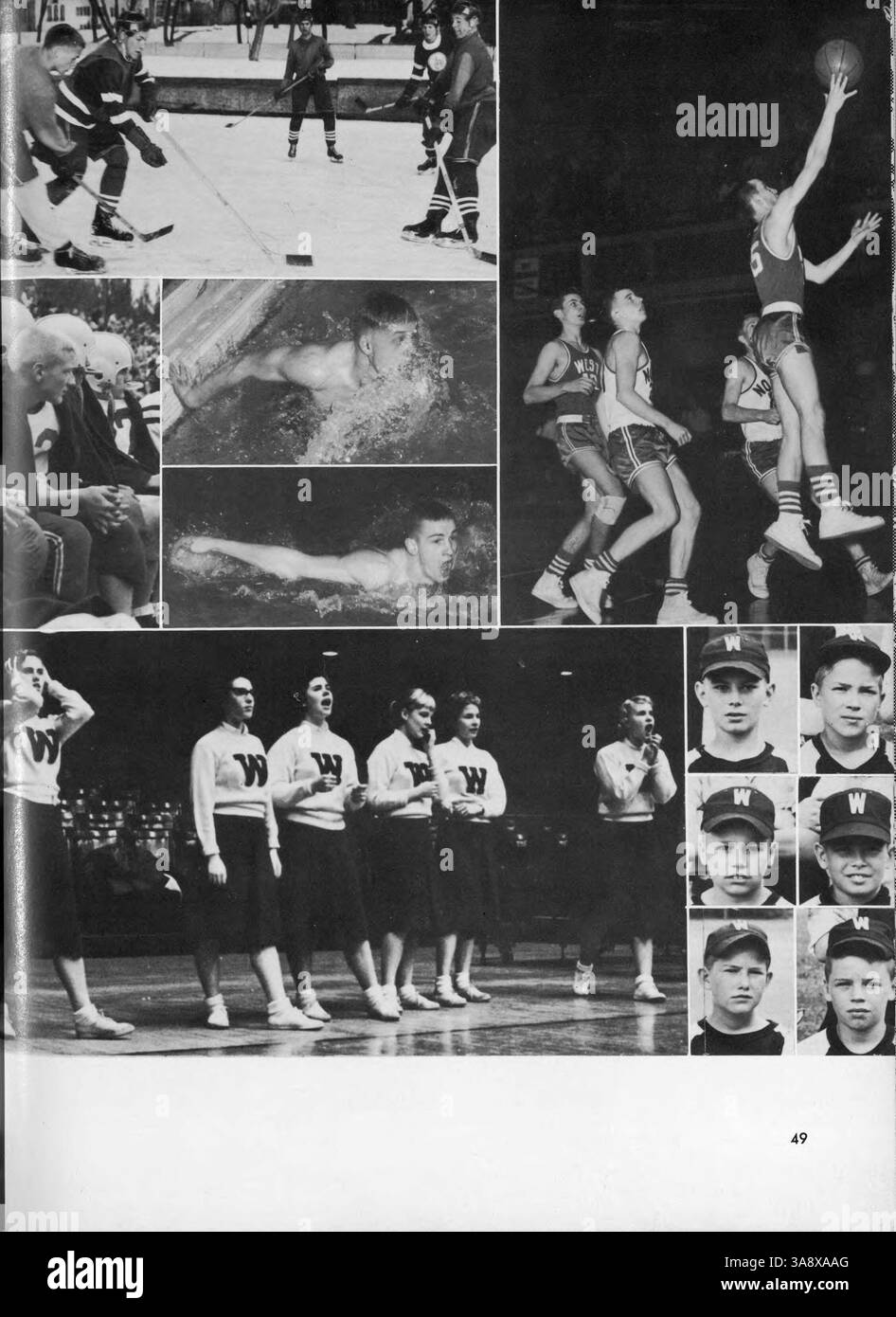This 1958 edition of the West High yearbook, 'Hesperian', documents ...