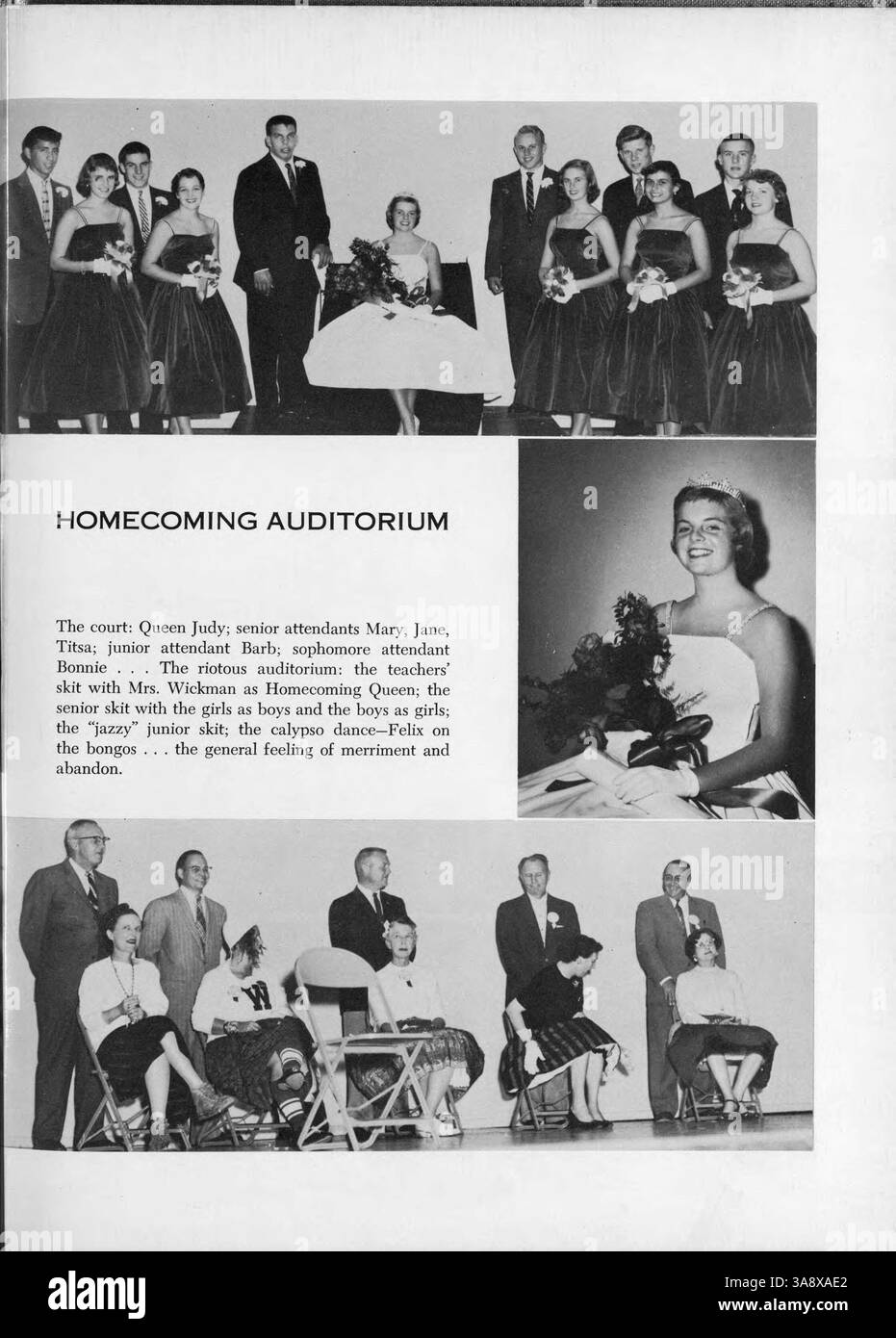 The 1958 'Hesperian' yearbook captures the highlights of West High ...