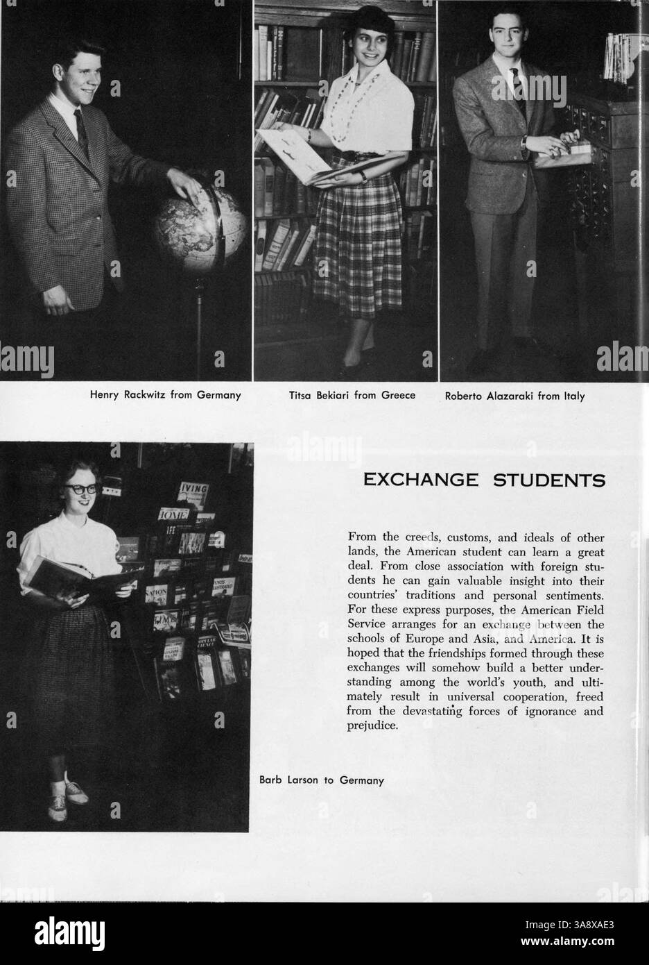 The 1958 edition of the 'Hesperian' yearbook from West High School ...