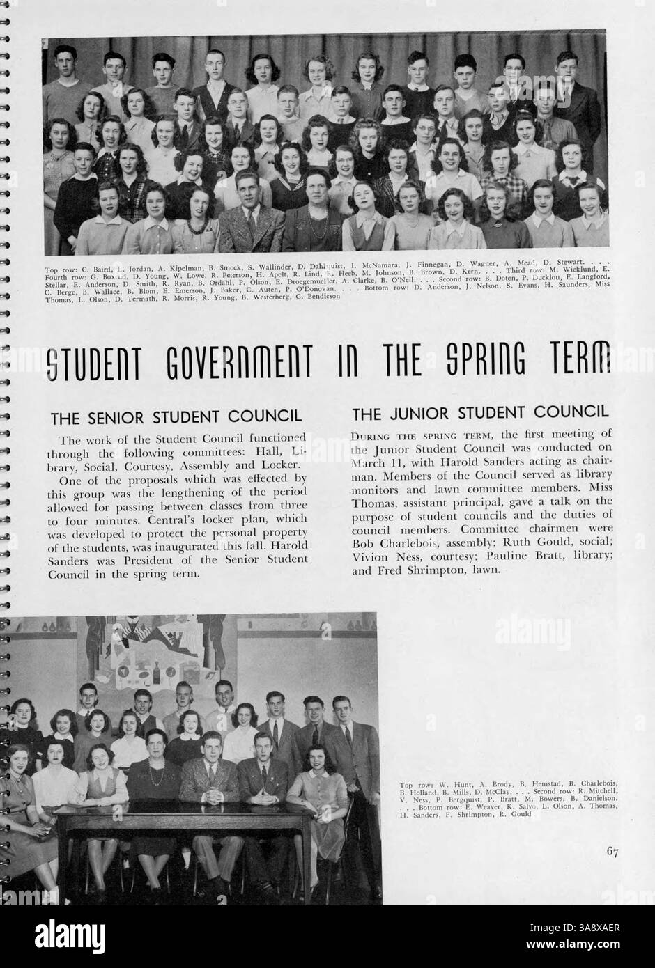 The 1941 Centralian yearbook documents the major events, activities ...