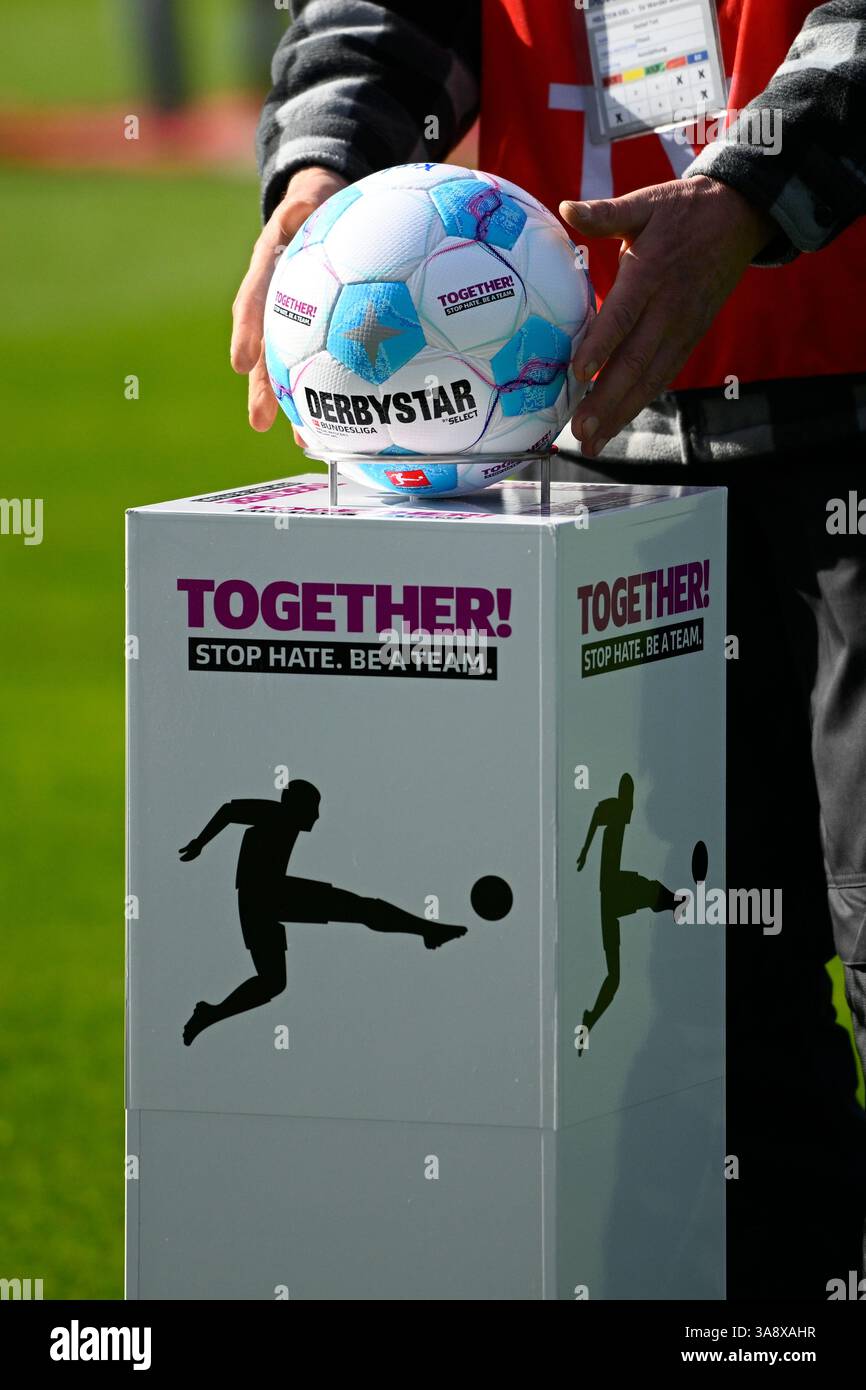 29 March 2025, Schleswig-Holstein, Kiel: Soccer: Bundesliga, Holstein ...