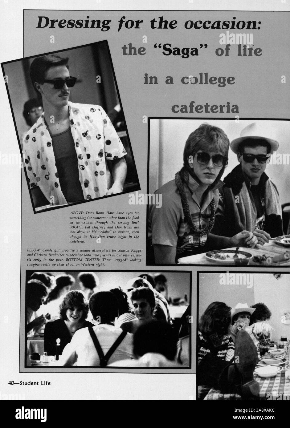 The 1986 Zikkaron yearbook from North Central Bible College documents ...