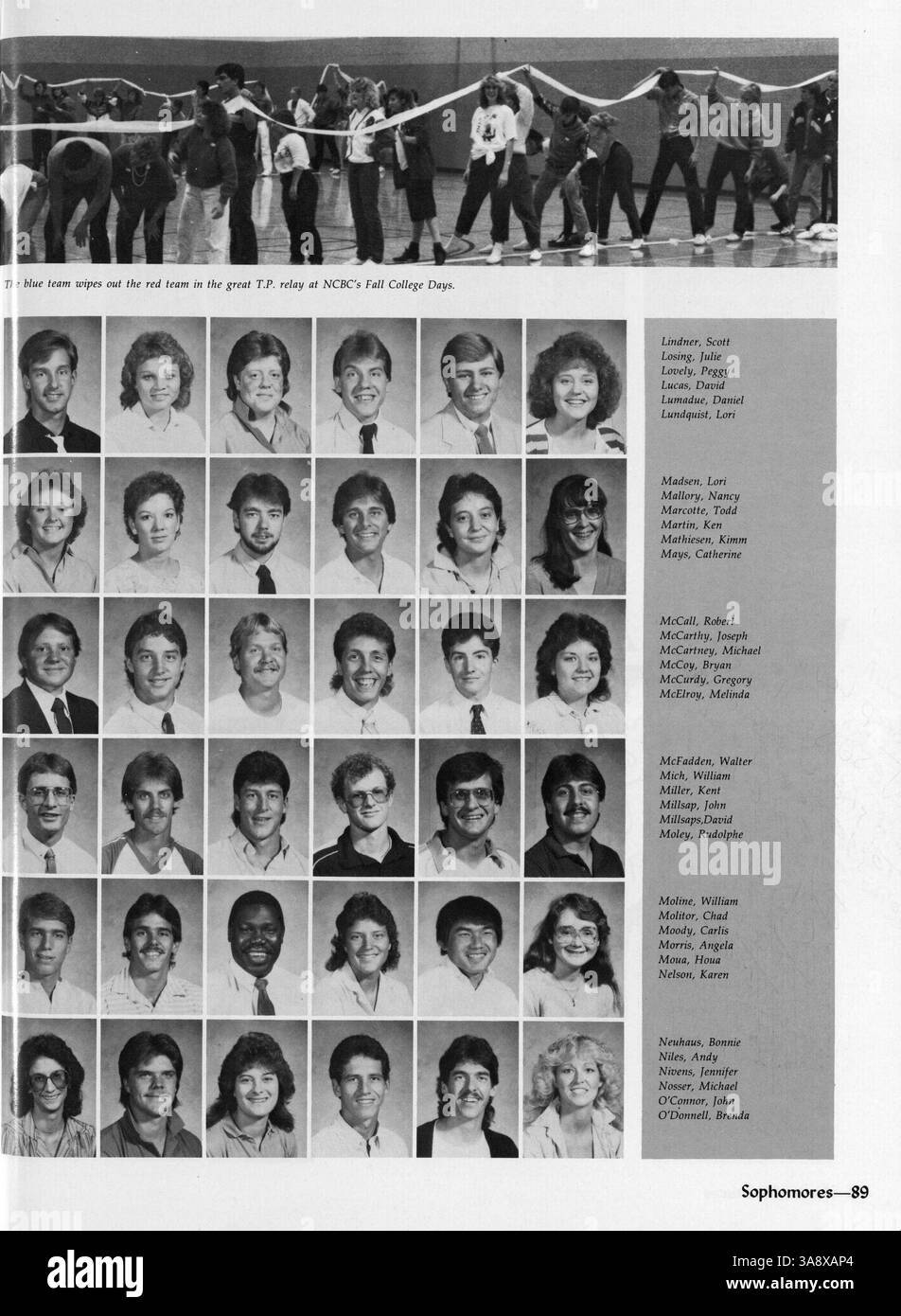 The 1986 Zikkaron yearbook from North Central Bible College showcases ...