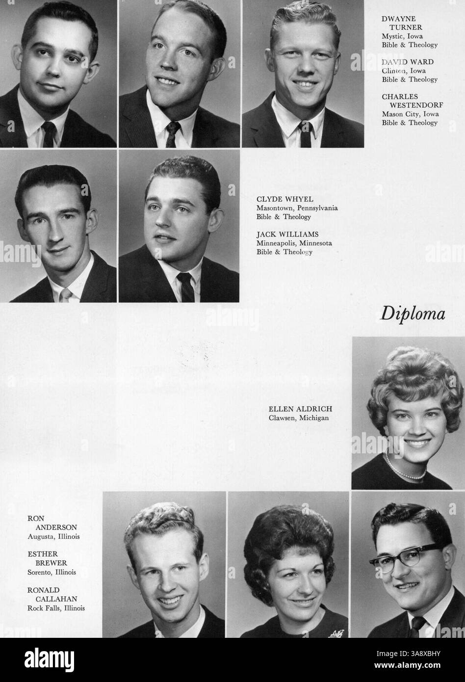 This 1963 yearbook from North Central Bible College offers a historical ...