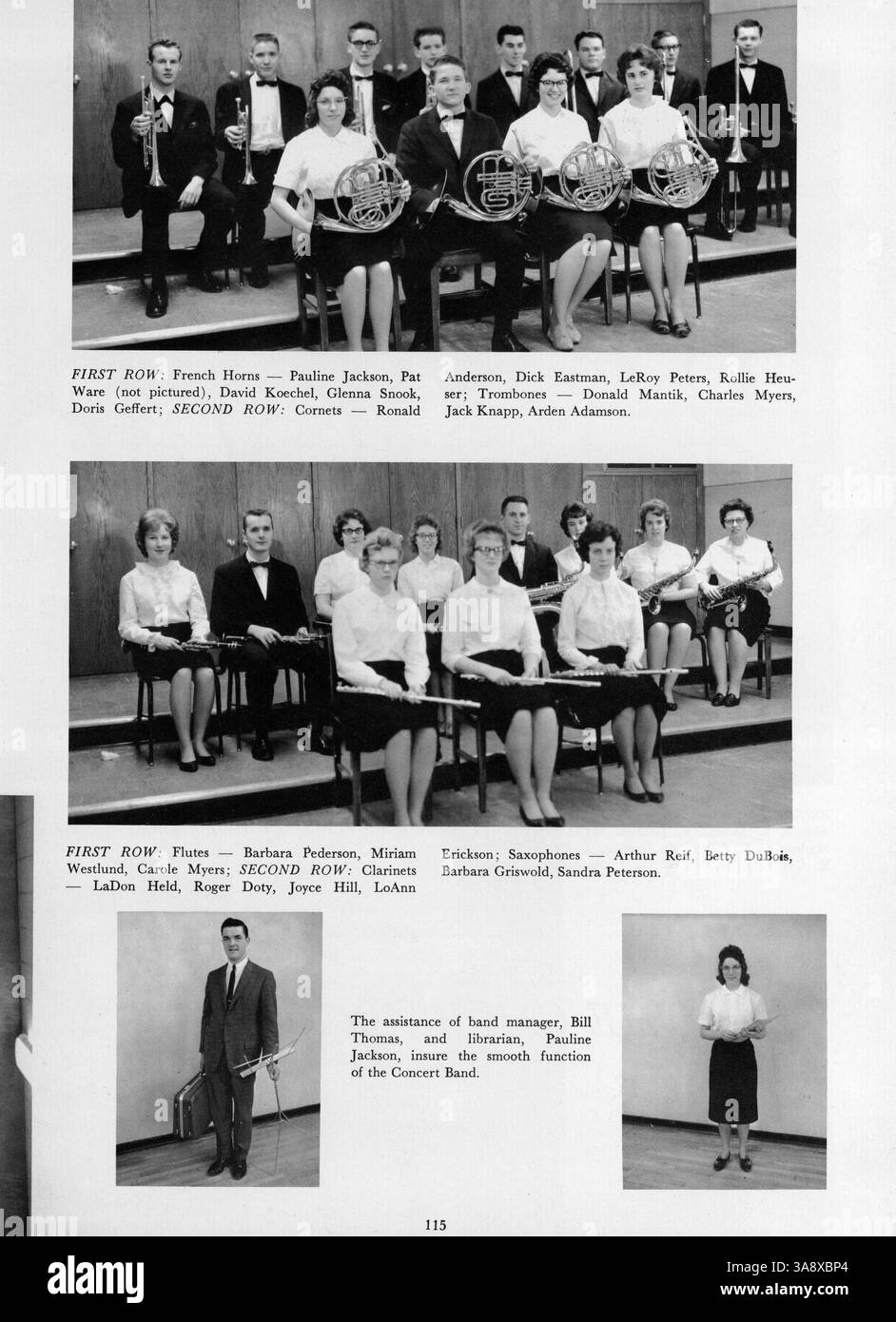 This 1963 yearbook from North Central Bible College features photos and ...