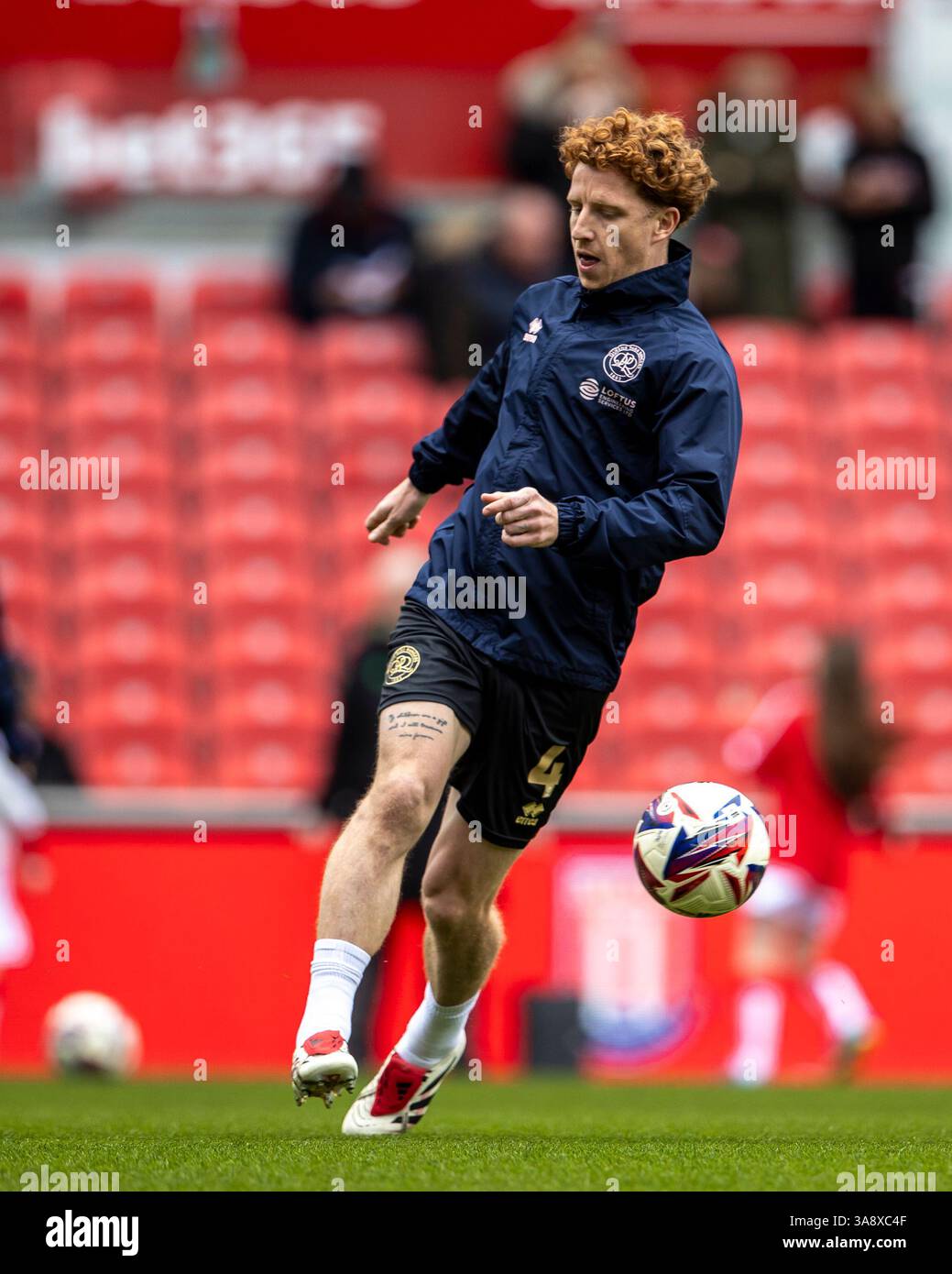 29th March 2025; Bet365 Stadium, Stoke, Staffordshire, England; EFL ...