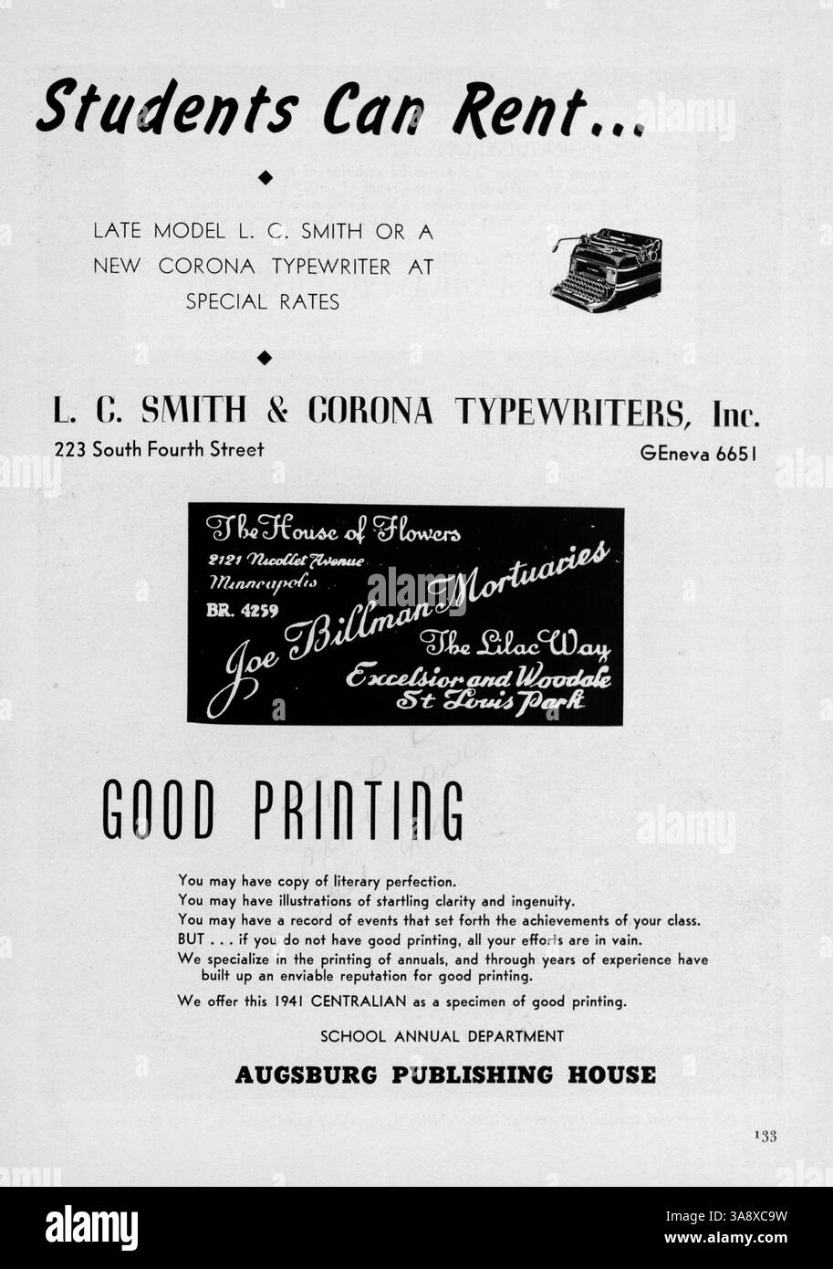 The centralian yearbook from 1941 captures the highlights of cen hi-res ...