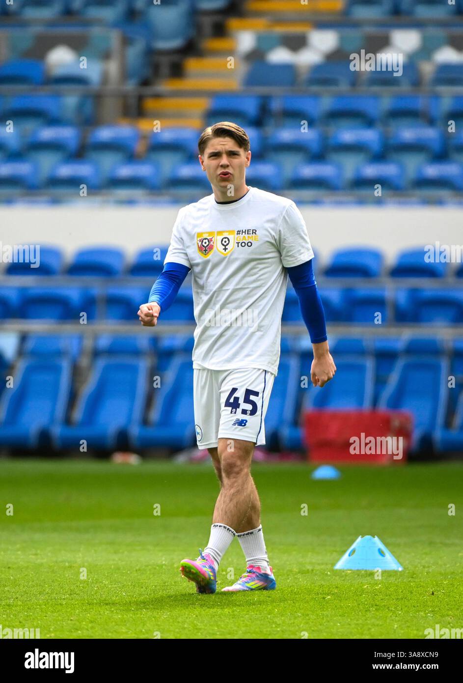 29th March 2025; Cardiff City Stadium, Cardiff, Wales; EFL Championship ...