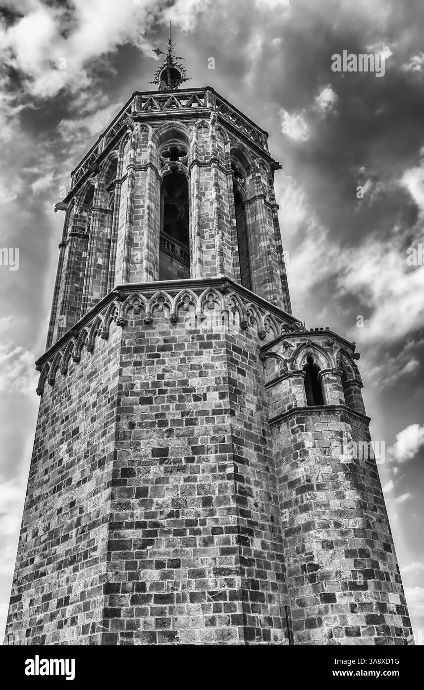 Medieval style tower on Black and White Stock Photos & Images - Alamy