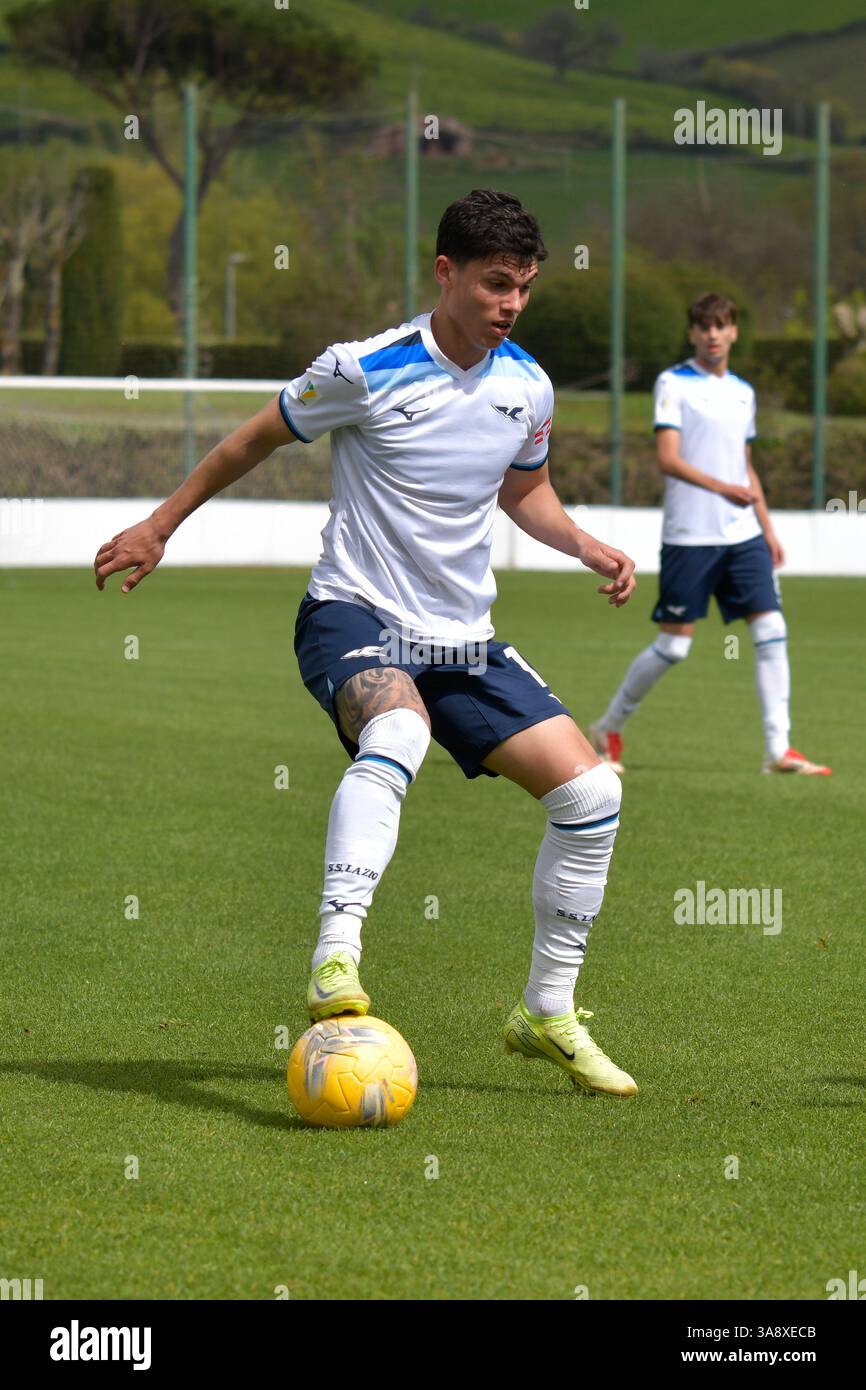 Valerio Farcomeni (SS Lazio) during tthe Primavera 1 match between SS ...