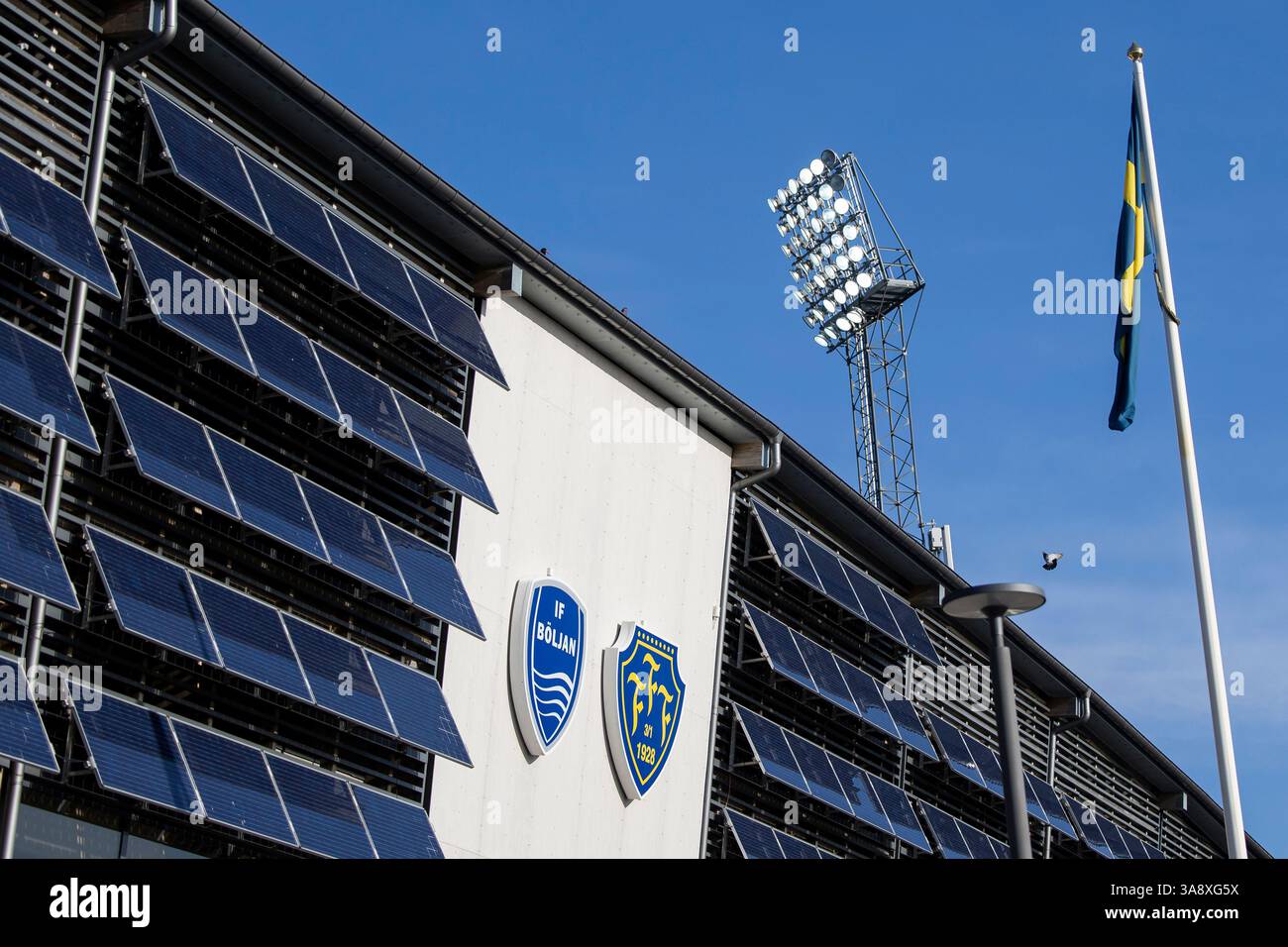Falkenberg, Sverige. 29th Mar, 2025. 250329 Falcon Alkoholfri Arena ...