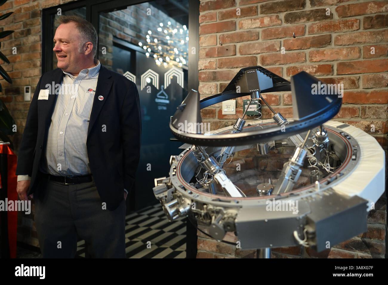 Warsaw, Pol. 29th Mar, 2025. Press Conference with CEO Redwire ...