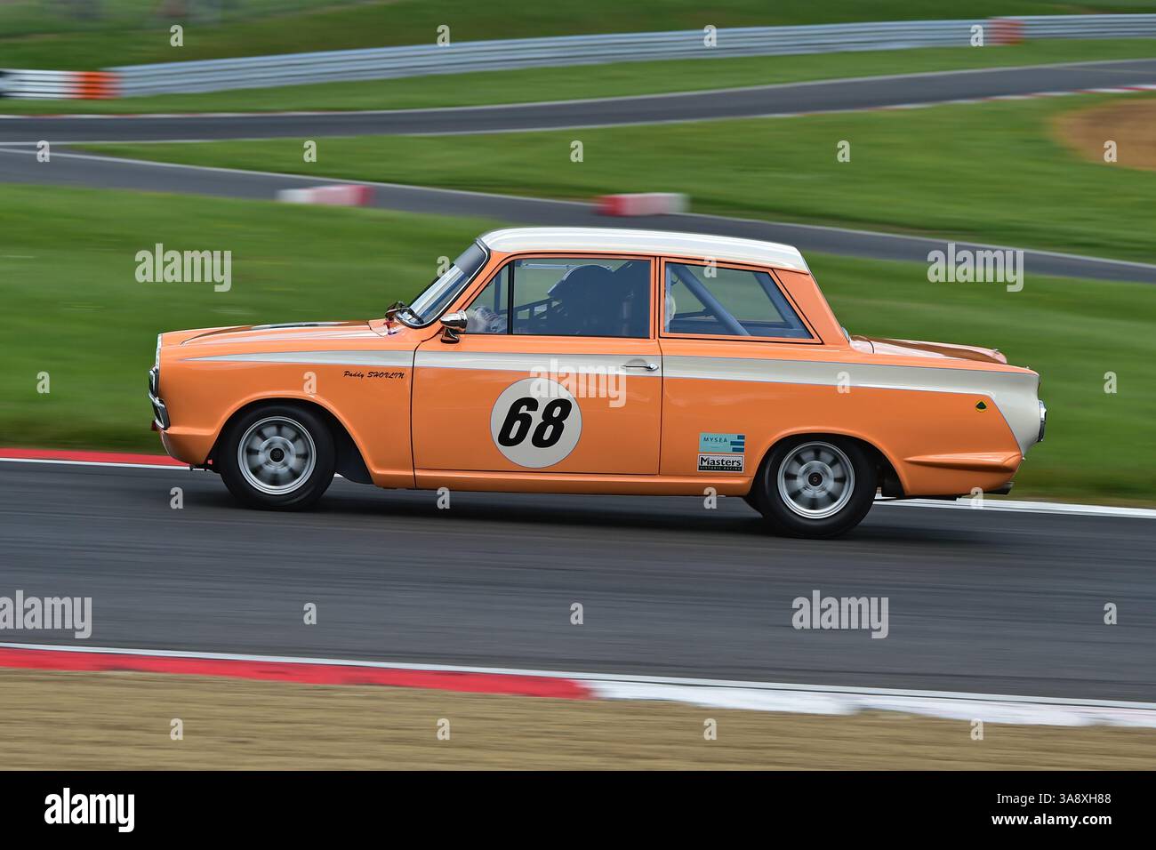 Paddy Shovlin, Julian Shovlin, Ford Lotus Cortina Mk1, Masters Pre-66 ...