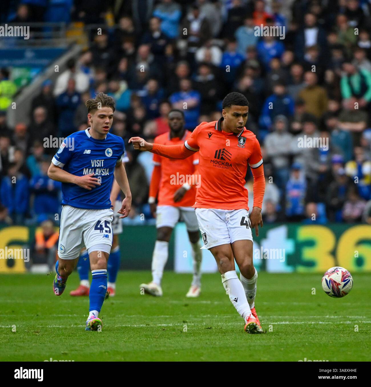 29th March 2025; Cardiff City Stadium, Cardiff, Wales; EFL Championship ...