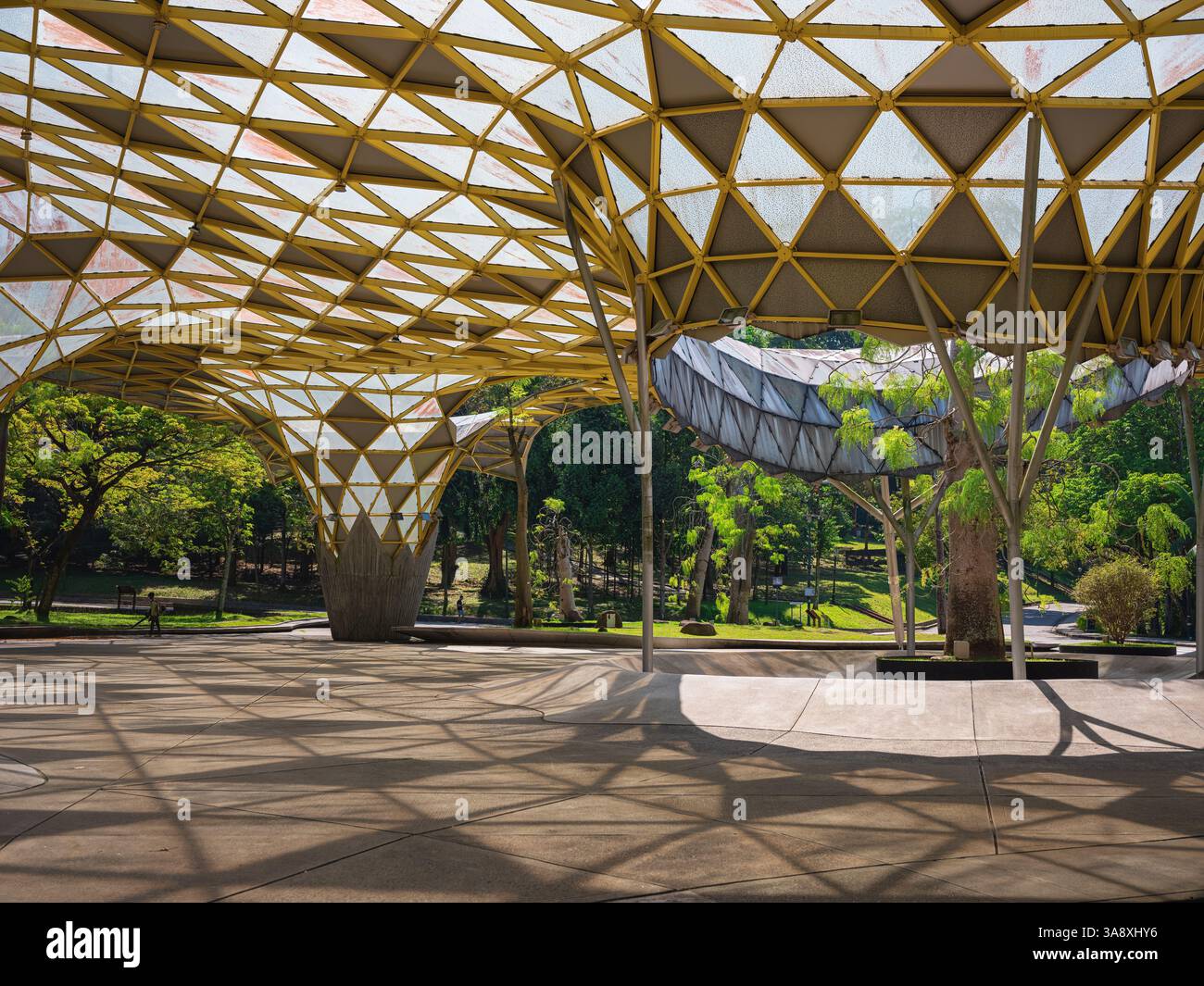 Infrastructure of the Kuala Lumpur Perdana Botanical Garden featuring ...
