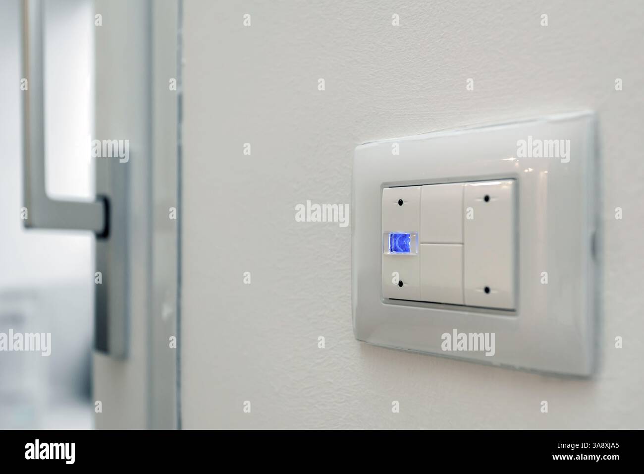 Electric roller shutter switch. Modern style Stock Photo - Alamy