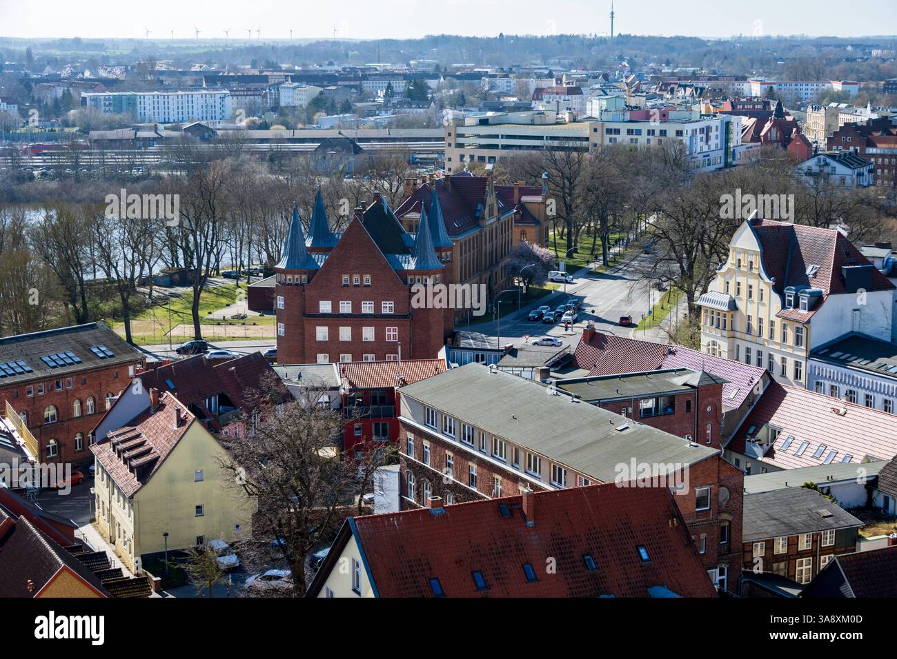 Historische Gebäude in der Altstadt von Stralsund *** Historic ...