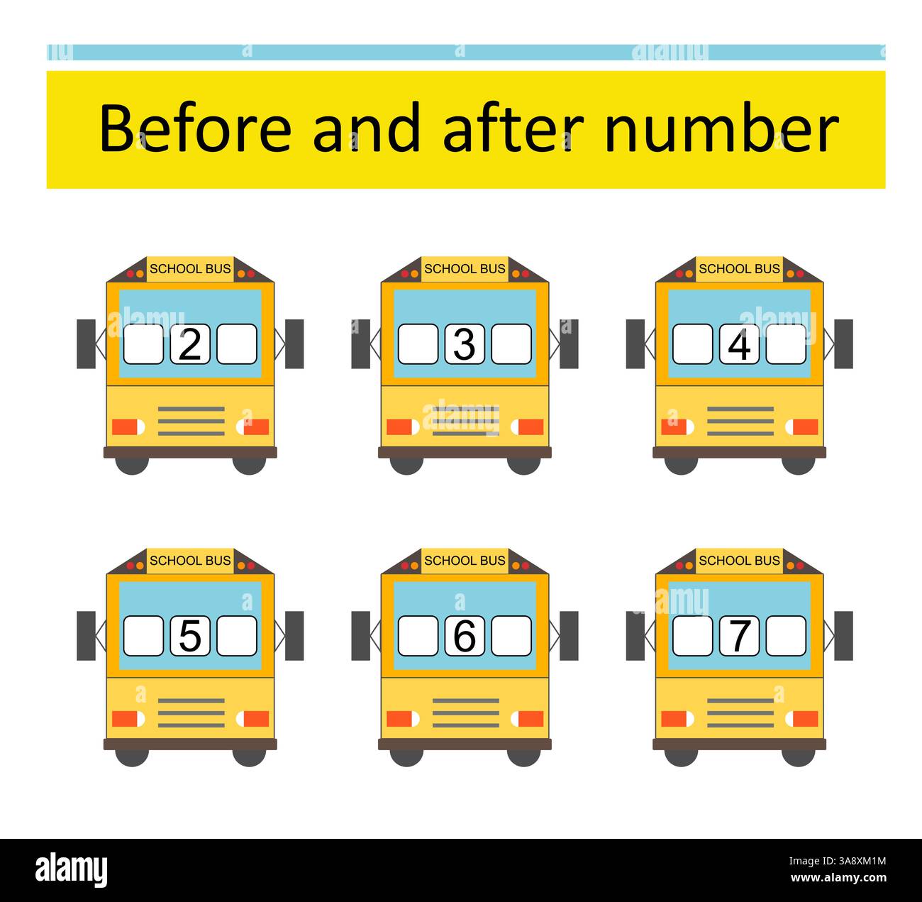 What comes Before and After. Math worksheets for kids. Number range up ...