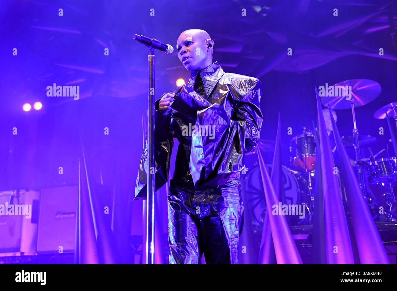 London, UK. 28th Mar, 2025. LONDON, ENGLAND - MARCH 28: Skin of ‘Skunk Anansie' performing at ...