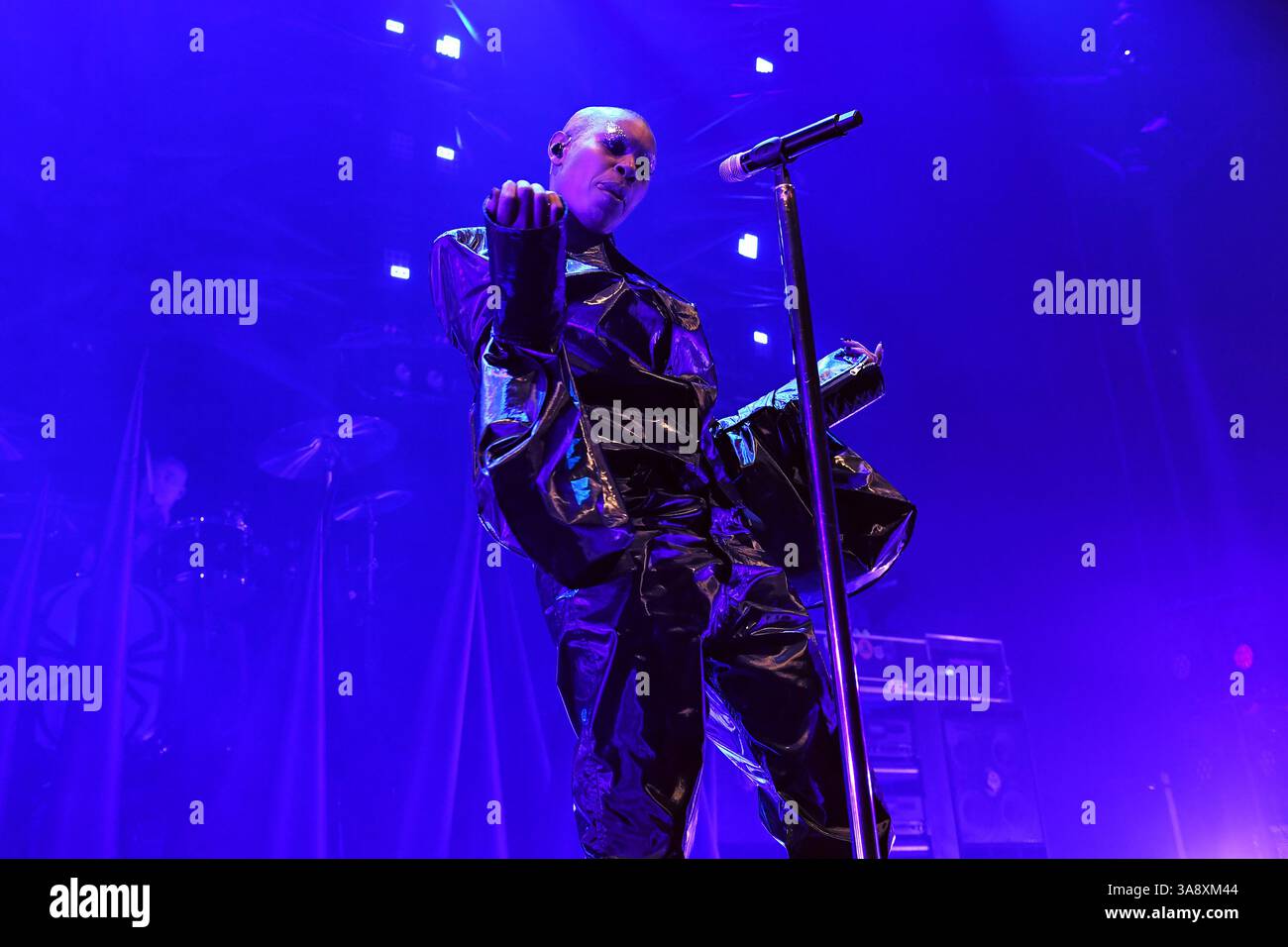 London, UK. 28th Mar, 2025. LONDON, ENGLAND - MARCH 28: Skin of ‘Skunk Anansie' performing at ...