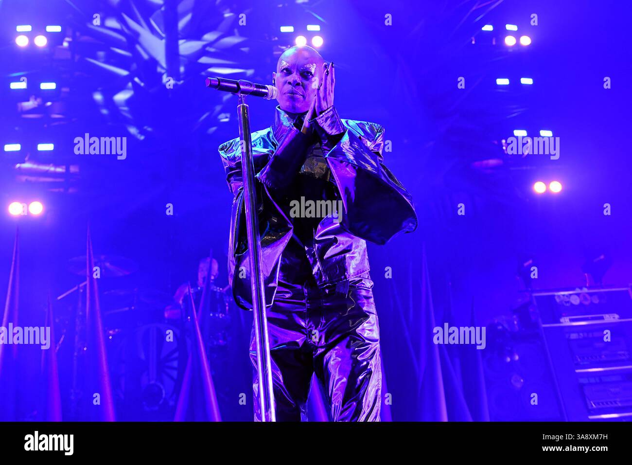 London, UK. 28th Mar, 2025. LONDON, ENGLAND - MARCH 28: Skin of ‘Skunk Anansie' performing at ...