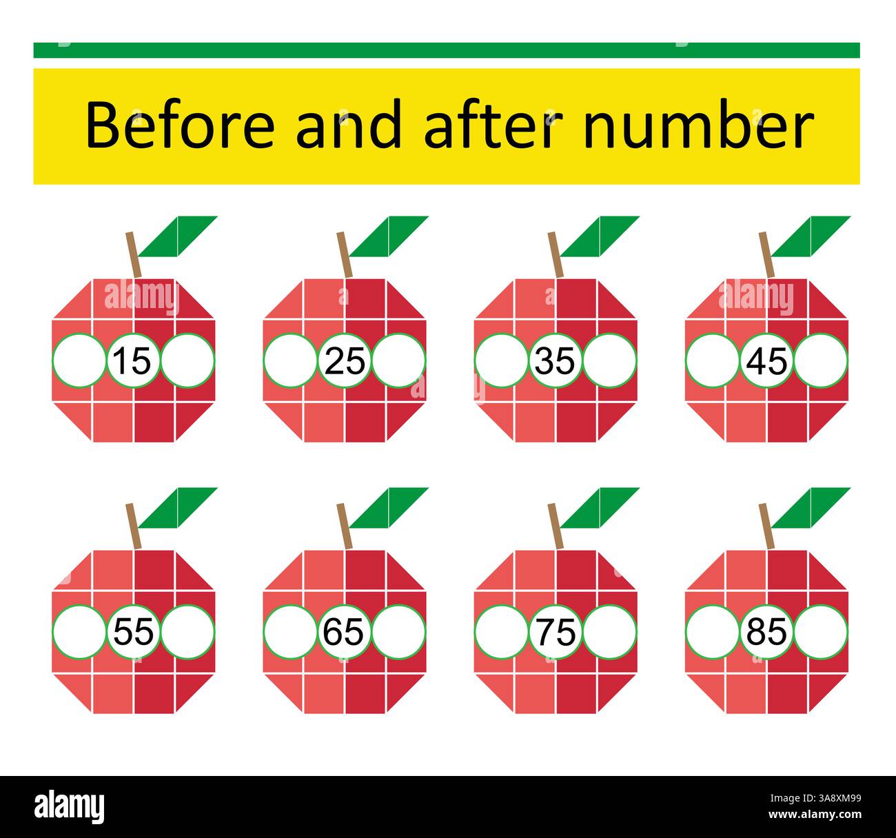 What comes Before and After. Math worksheets for kids. Number range up ...