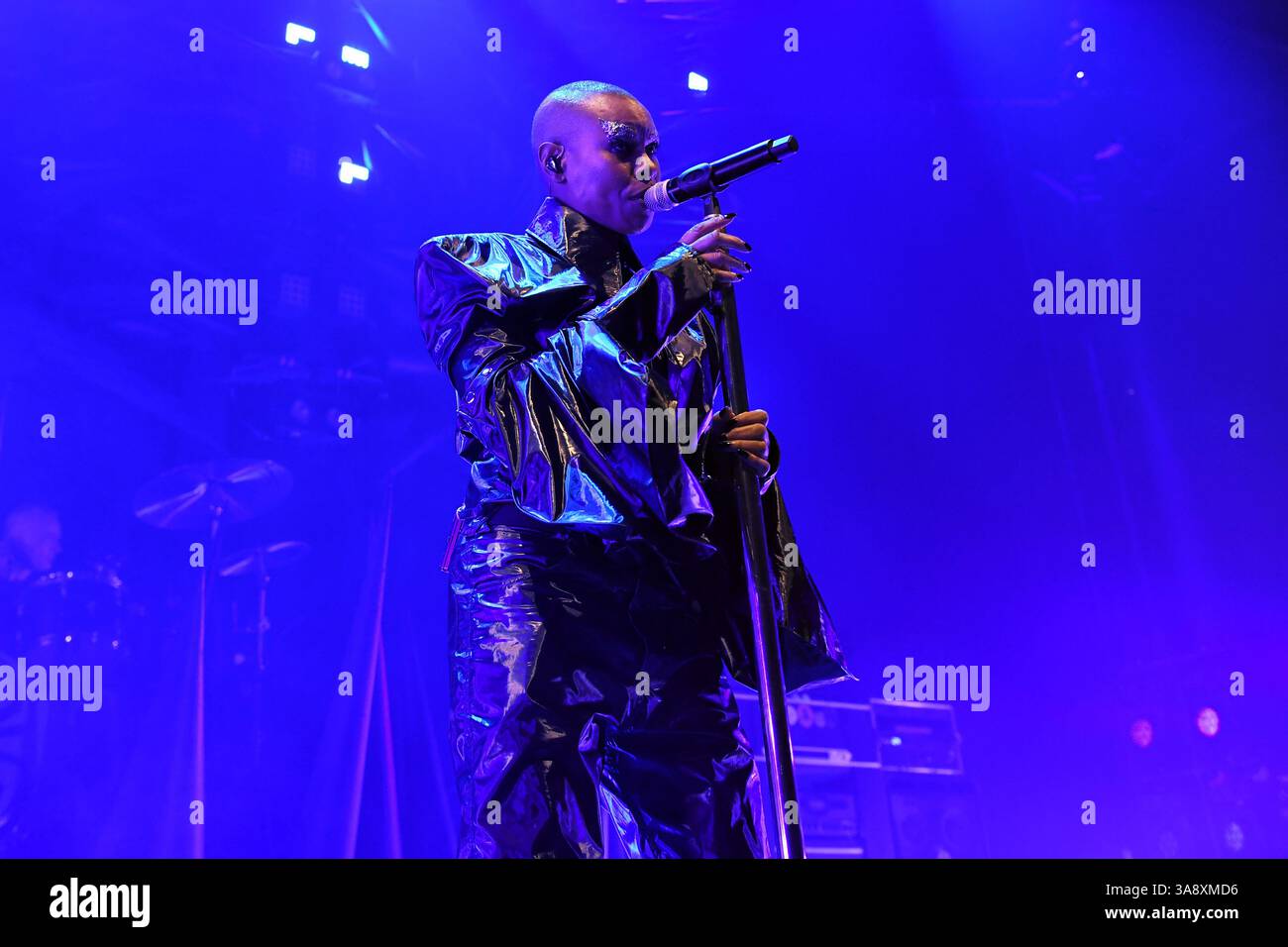 London, UK. 28th Mar, 2025. LONDON, ENGLAND - MARCH 28: Skin of ‘Skunk Anansie' performing at ...