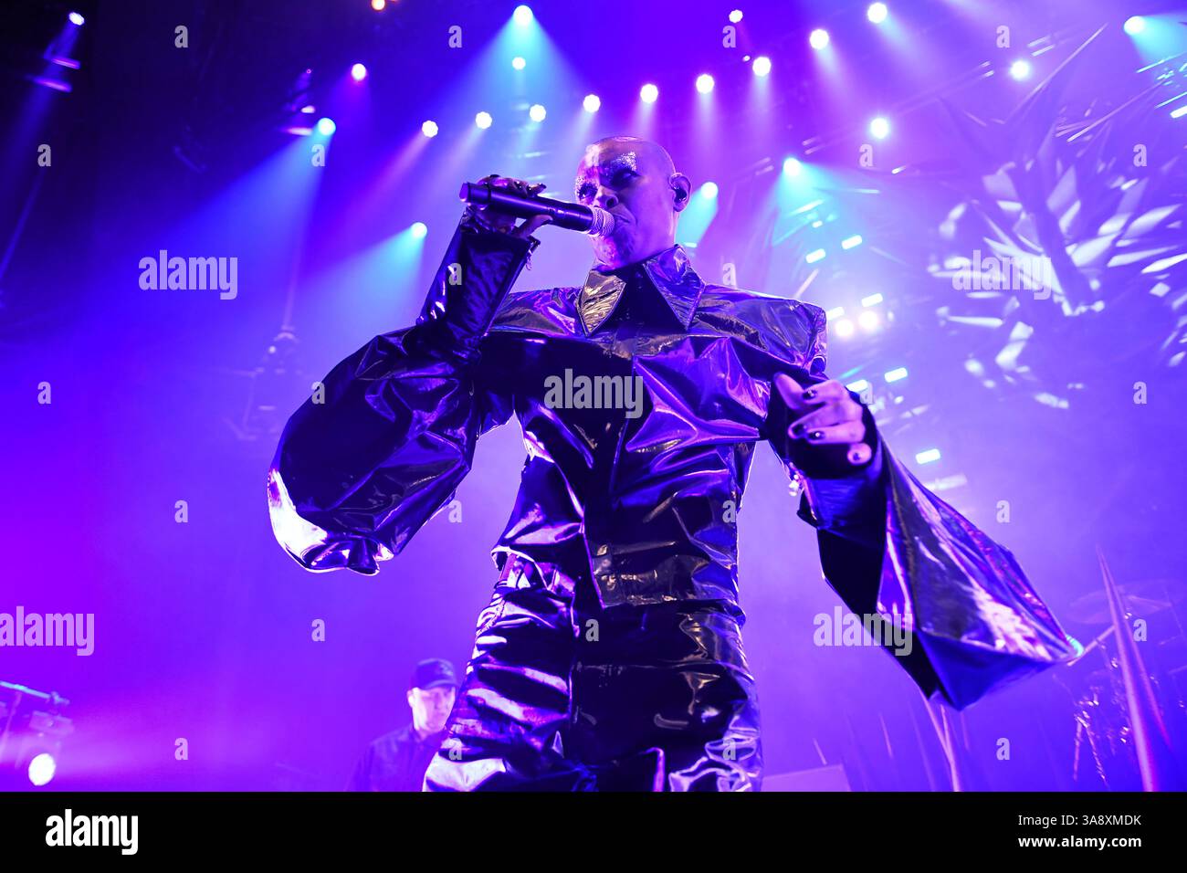 London, UK. 28th Mar, 2025. LONDON, ENGLAND - MARCH 28: Skin of ‘Skunk Anansie' performing at ...