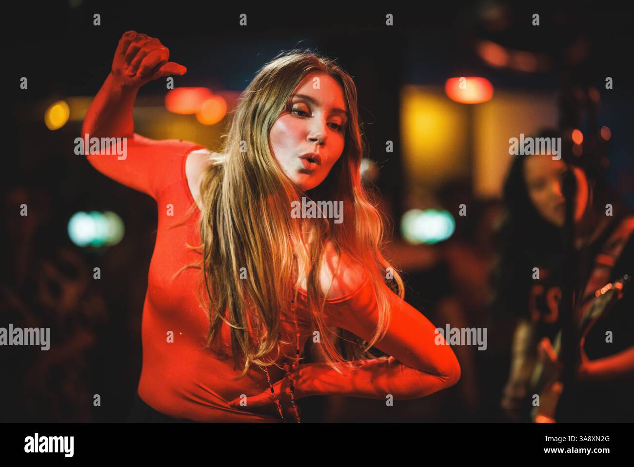 Copenhagen, Denmark. 28th Mar, 2025. The Sami-Norwegian singer Ella ...