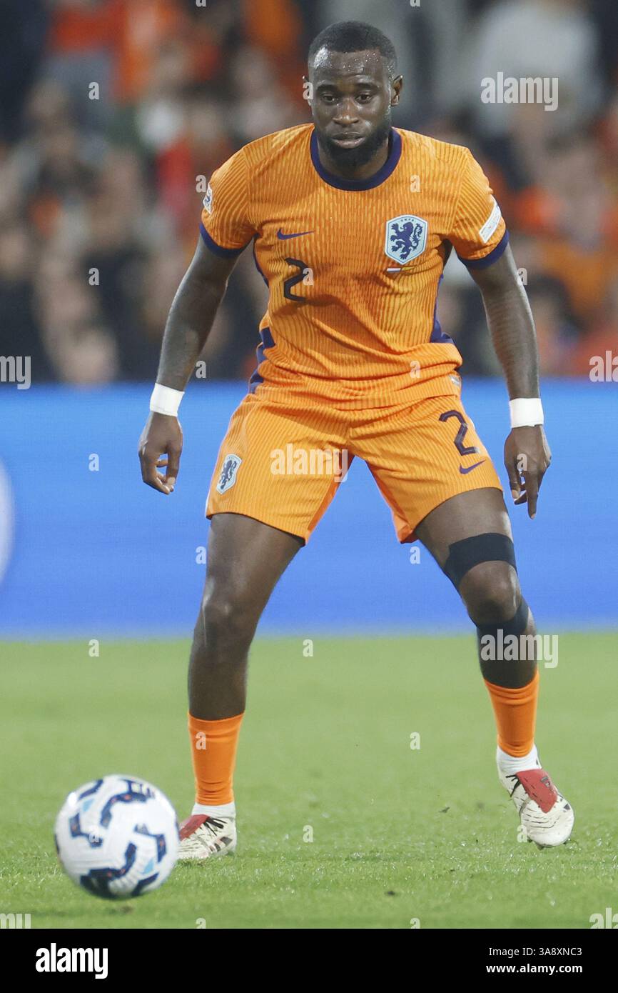 Rotterdam, Netherlands. 20th Mar, 2025. ROTTERDAM, 20-03-2025, Stadium ...