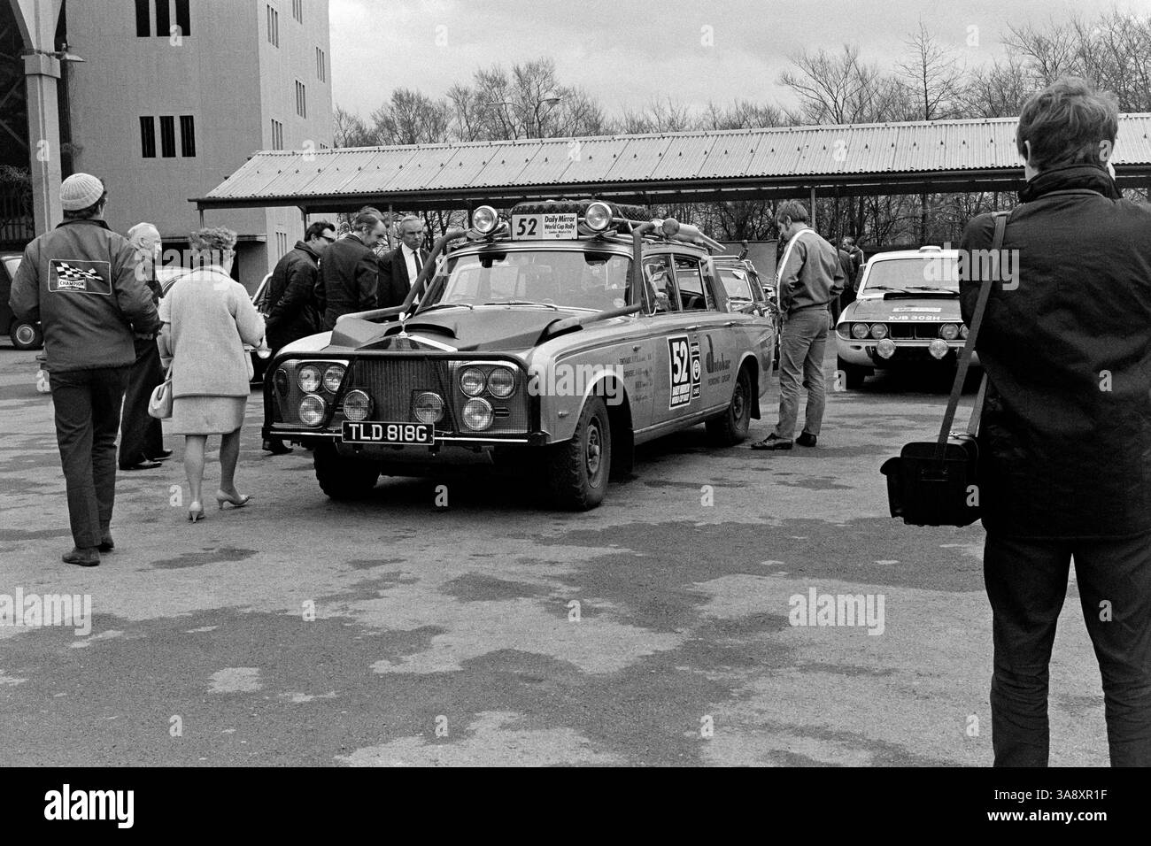 Daily Mirror London-Mexico World Cup Rally 1970 Stock Photo - Alamy