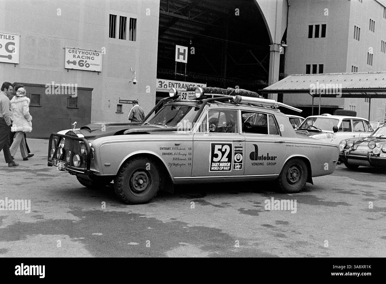 Daily Mirror London-Mexico World Cup Rally 1970 Stock Photo - Alamy