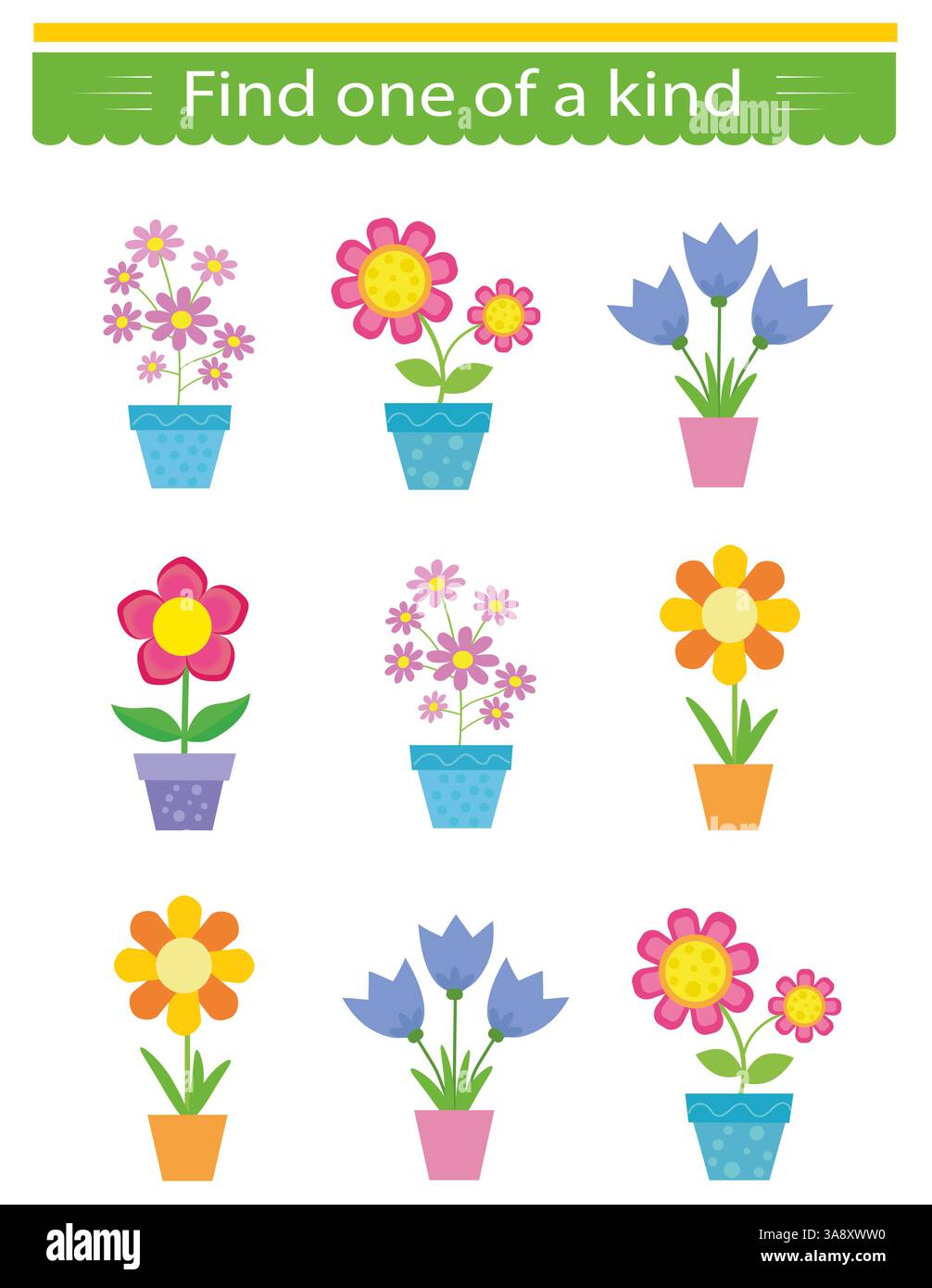 Puzzle game for kids. Task for development of attention and logic. Need ...