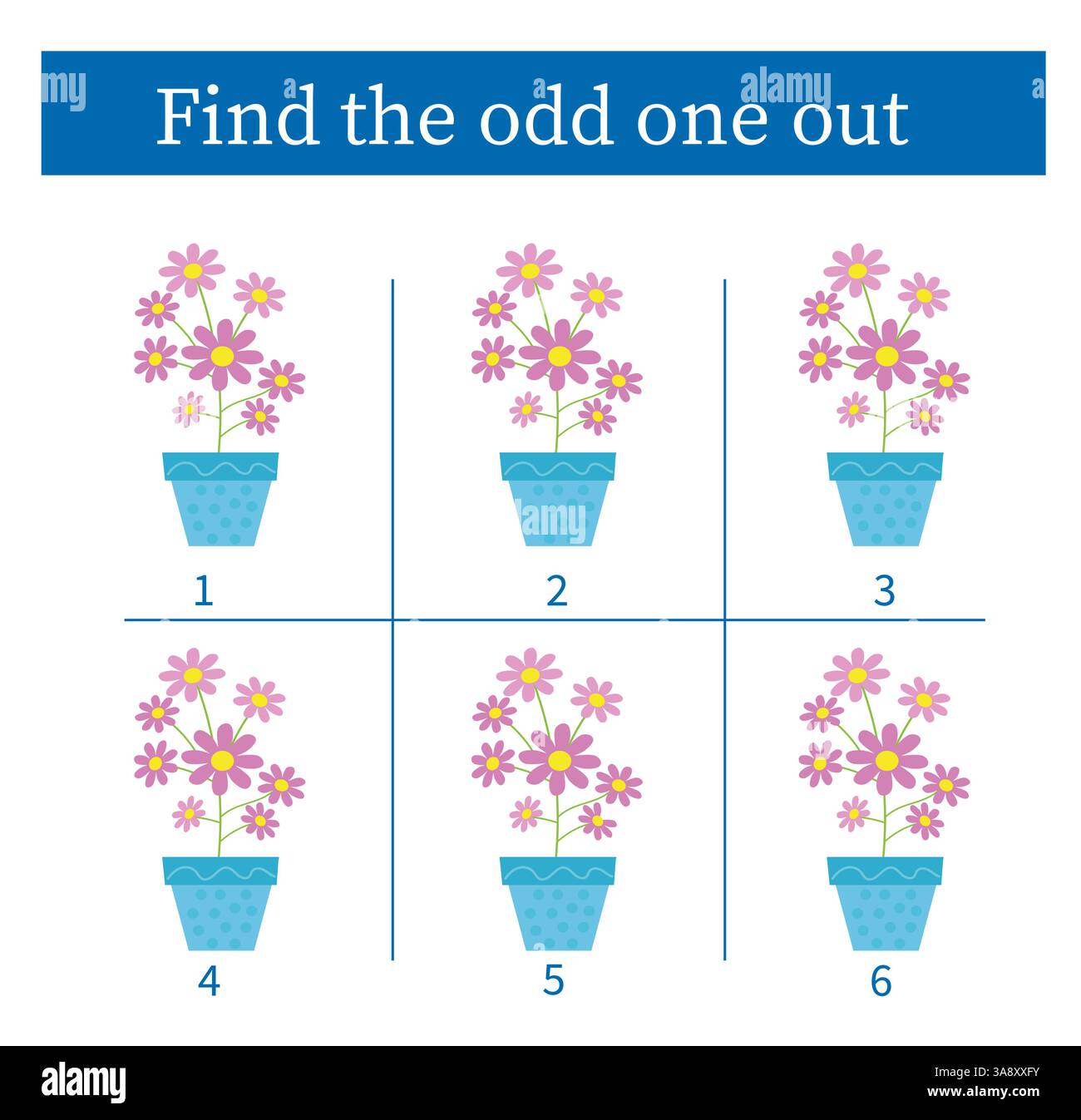 A game for children. Task for development of attention and logic ...