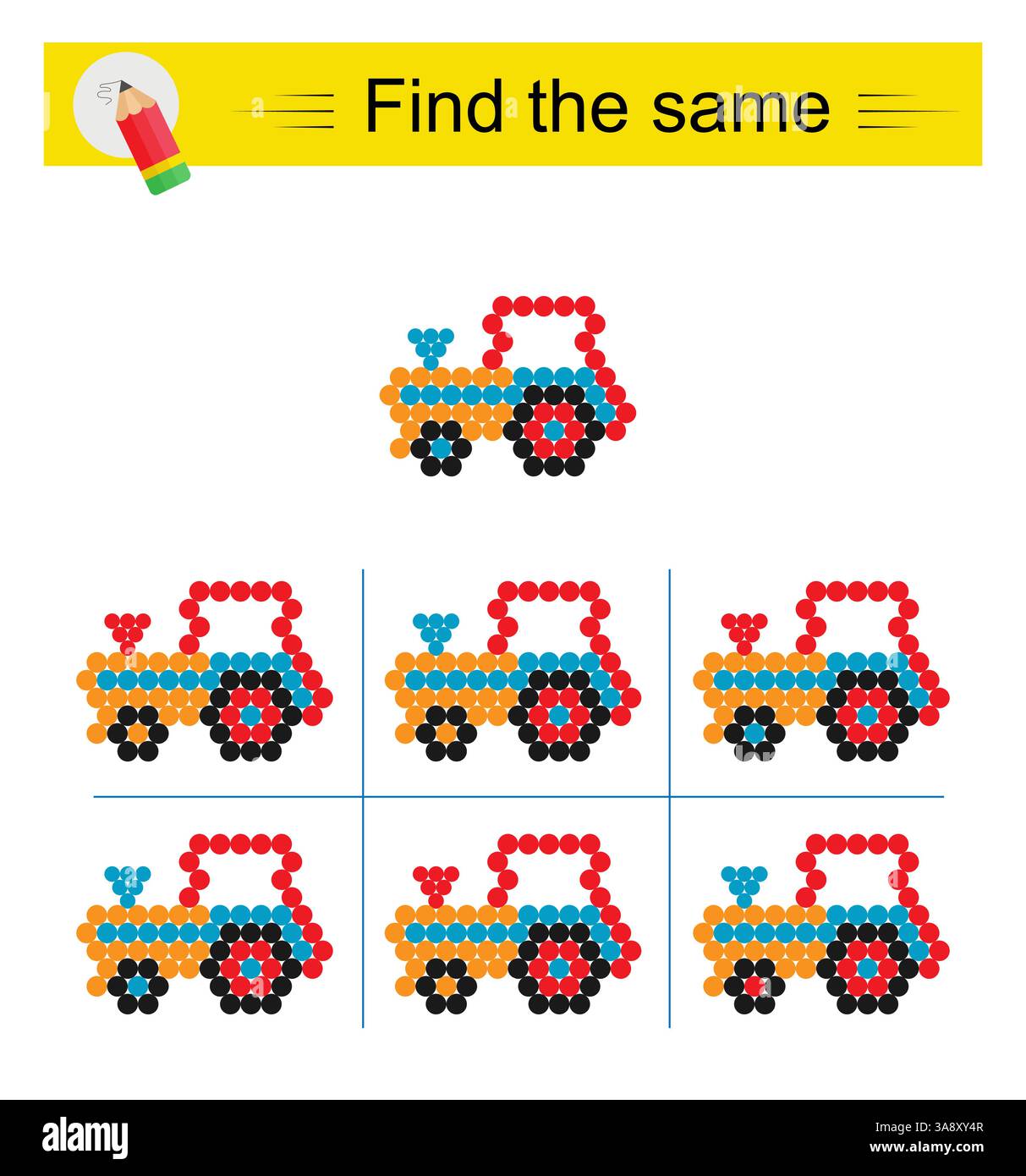 Puzzle game for kids. Task for development of attention and logic. Need ...