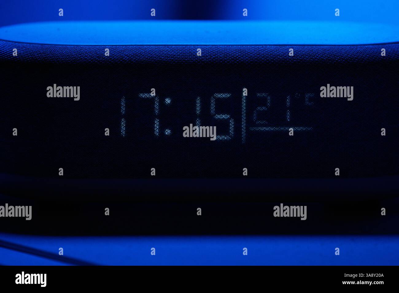 An alarm clock set forward one hour symbolizes the upcoming start of ...