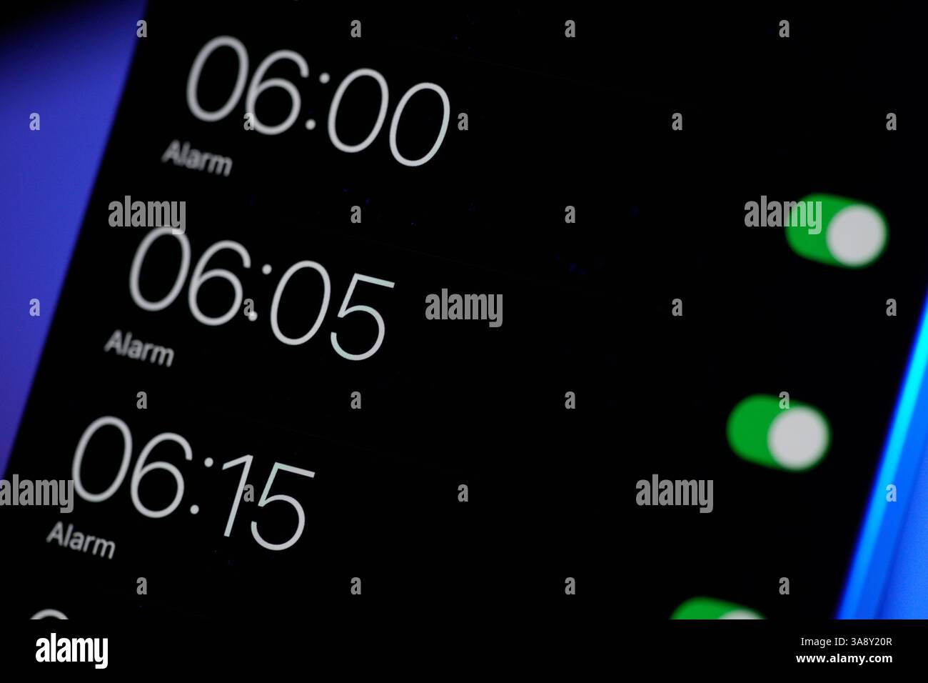 An alarm clock set forward one hour symbolizes the upcoming start of ...
