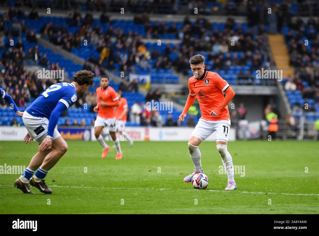 Cardiff City Stadium, Cardiff, UK. 29th Mar, 2025. EFL Championship ...