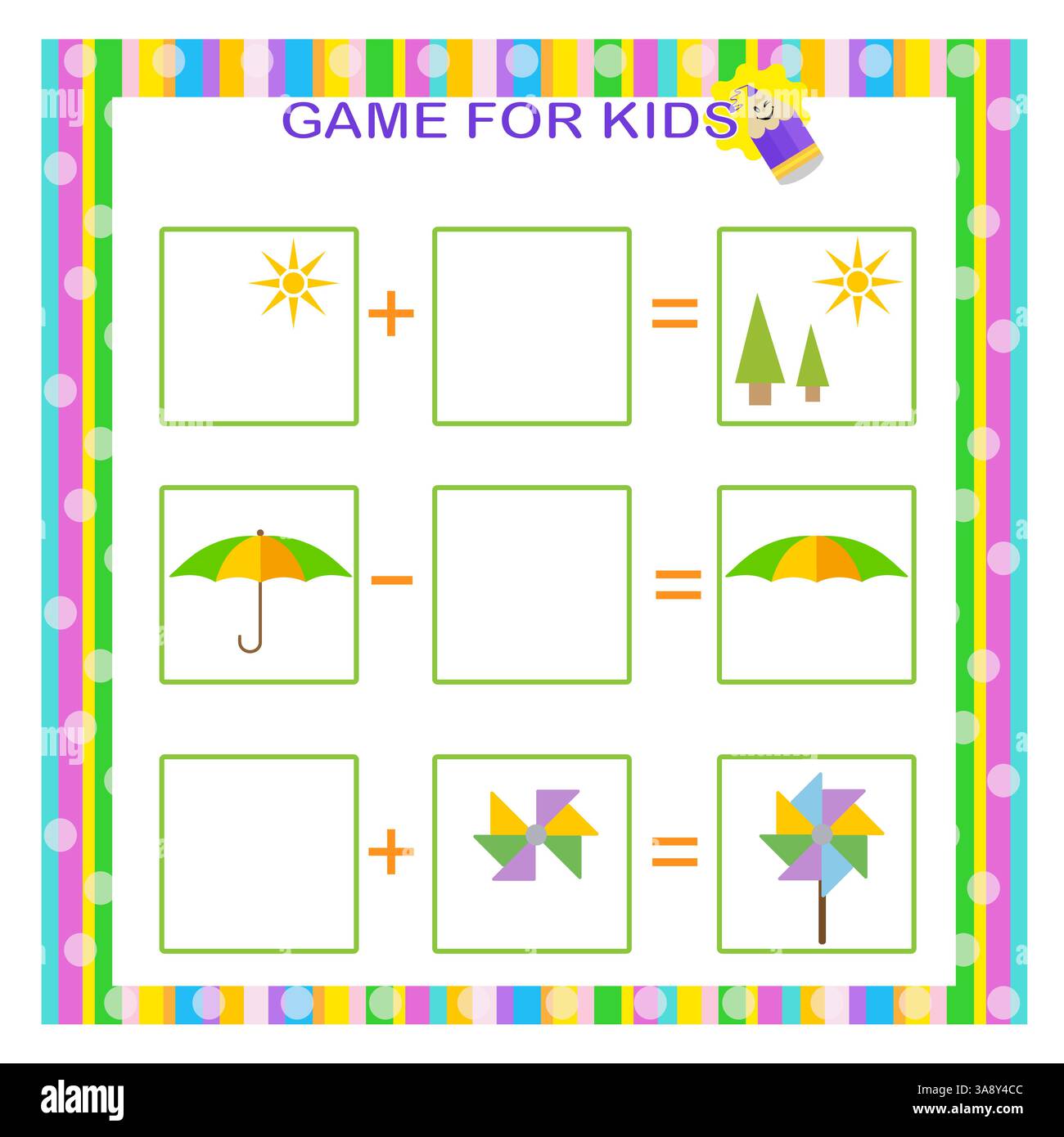 Preschool entertainment Stock Vector Images - Alamy