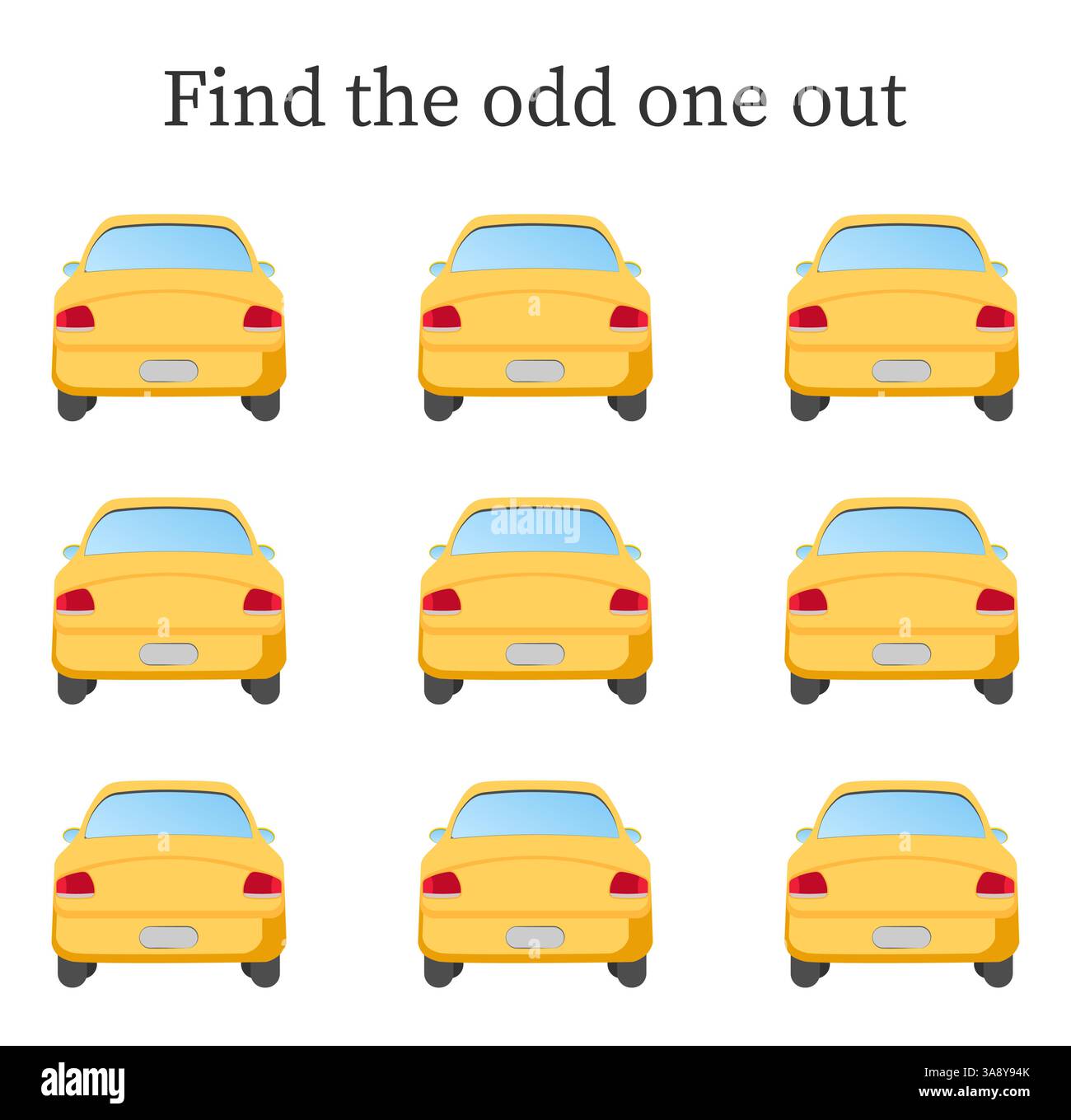 Task for development of attention and logic. Kids activity sheet ...