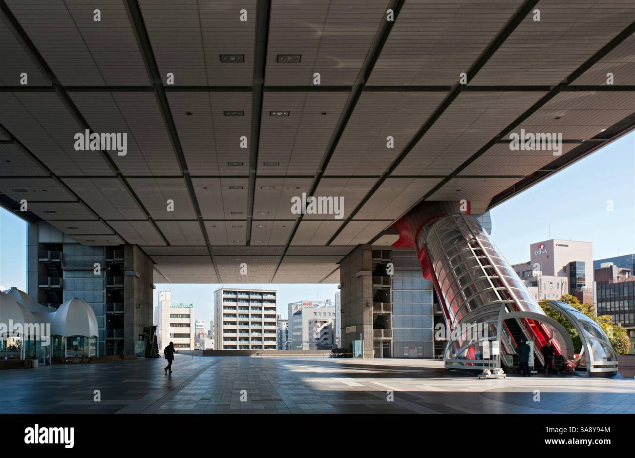 The Edo-Tokyo Museum of history elevated building designed by architect ...