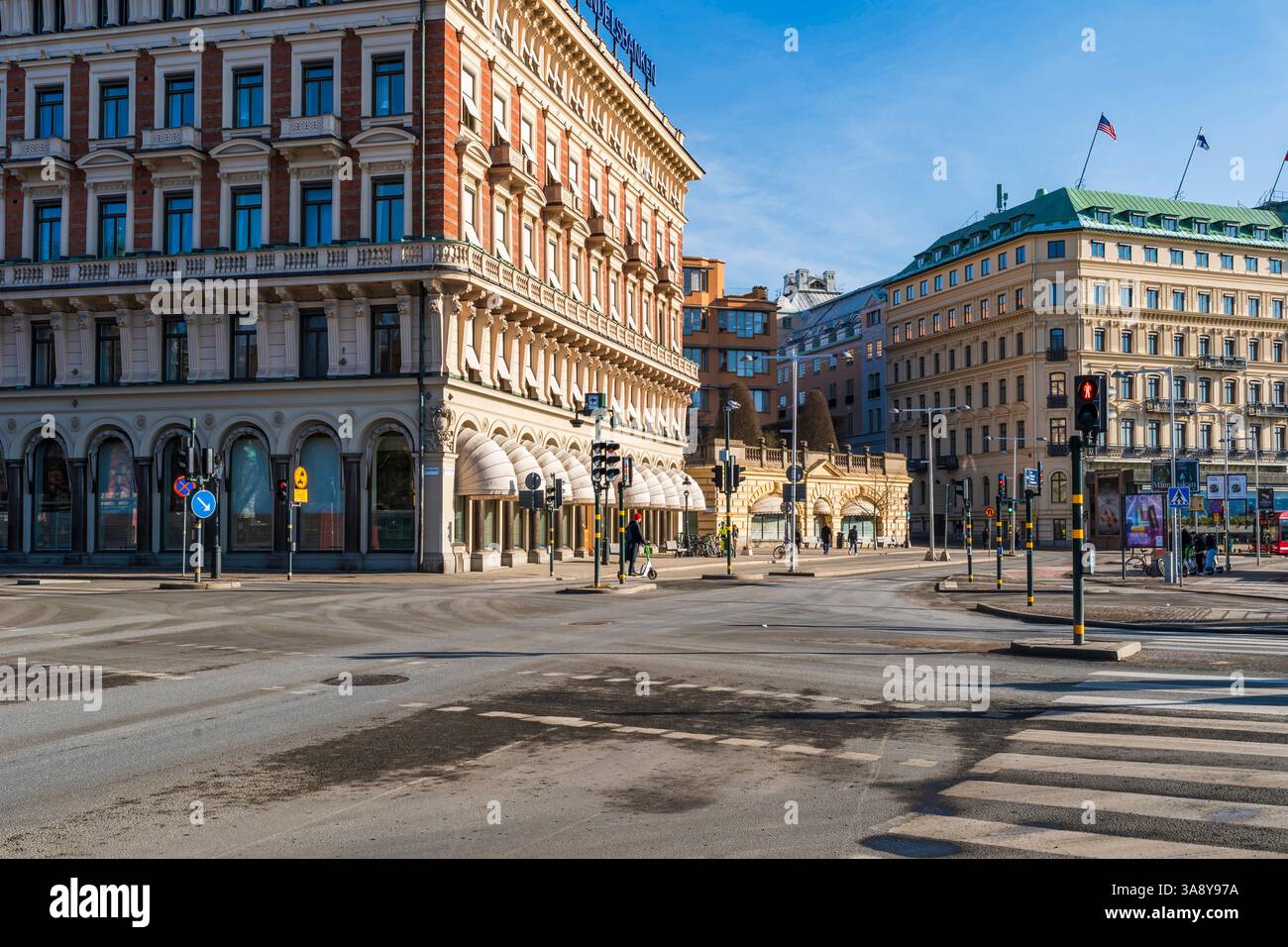 STOCKHOLM, SWEDEN - MARCH 08, 2025: Stockholm, the capital and most ...
