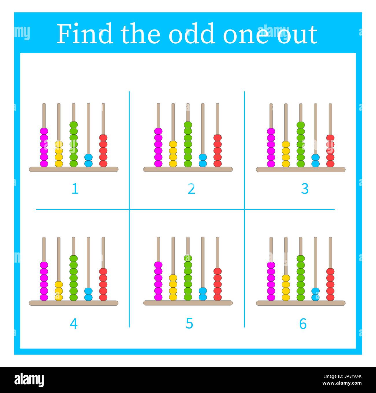 Find the odd one out. Logic puzzle for kids. Printable worksheet ...