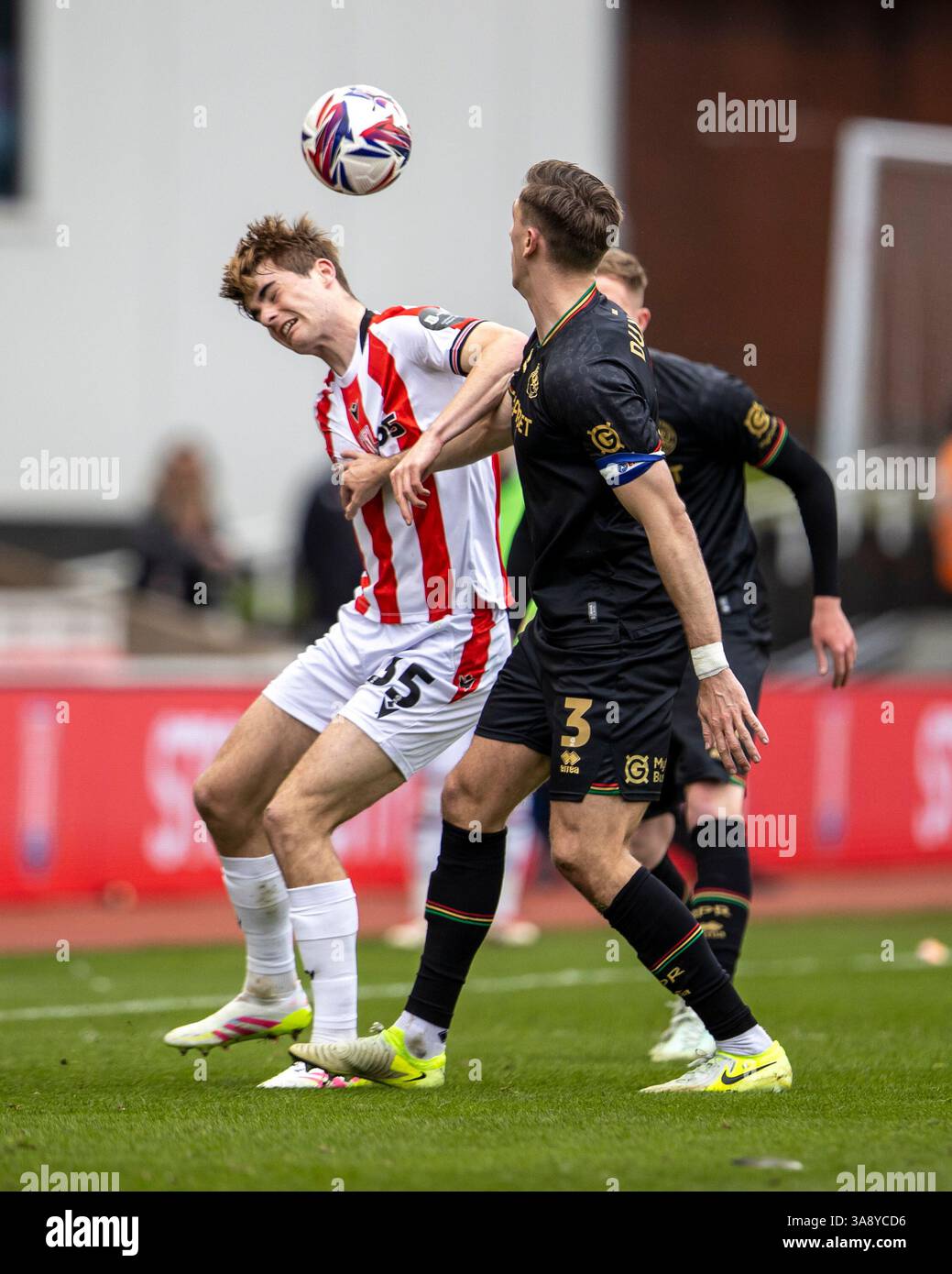 29th March 2025; Bet365 Stadium, Stoke, Staffordshire, England; EFL ...