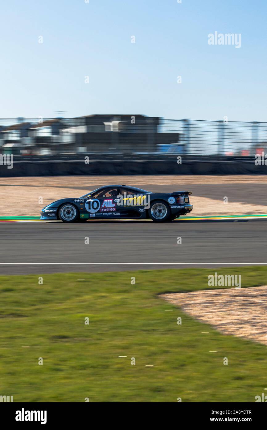Track Day at Donington Park Stock Photo - Alamy