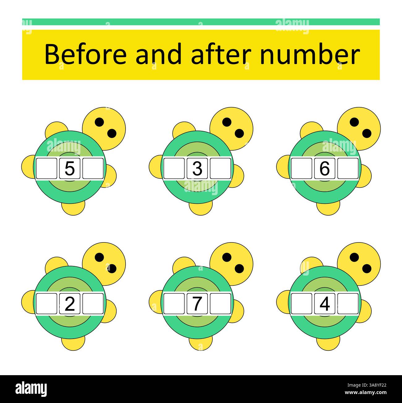 What comes Before and After. Math worksheets for kids. Number range up ...